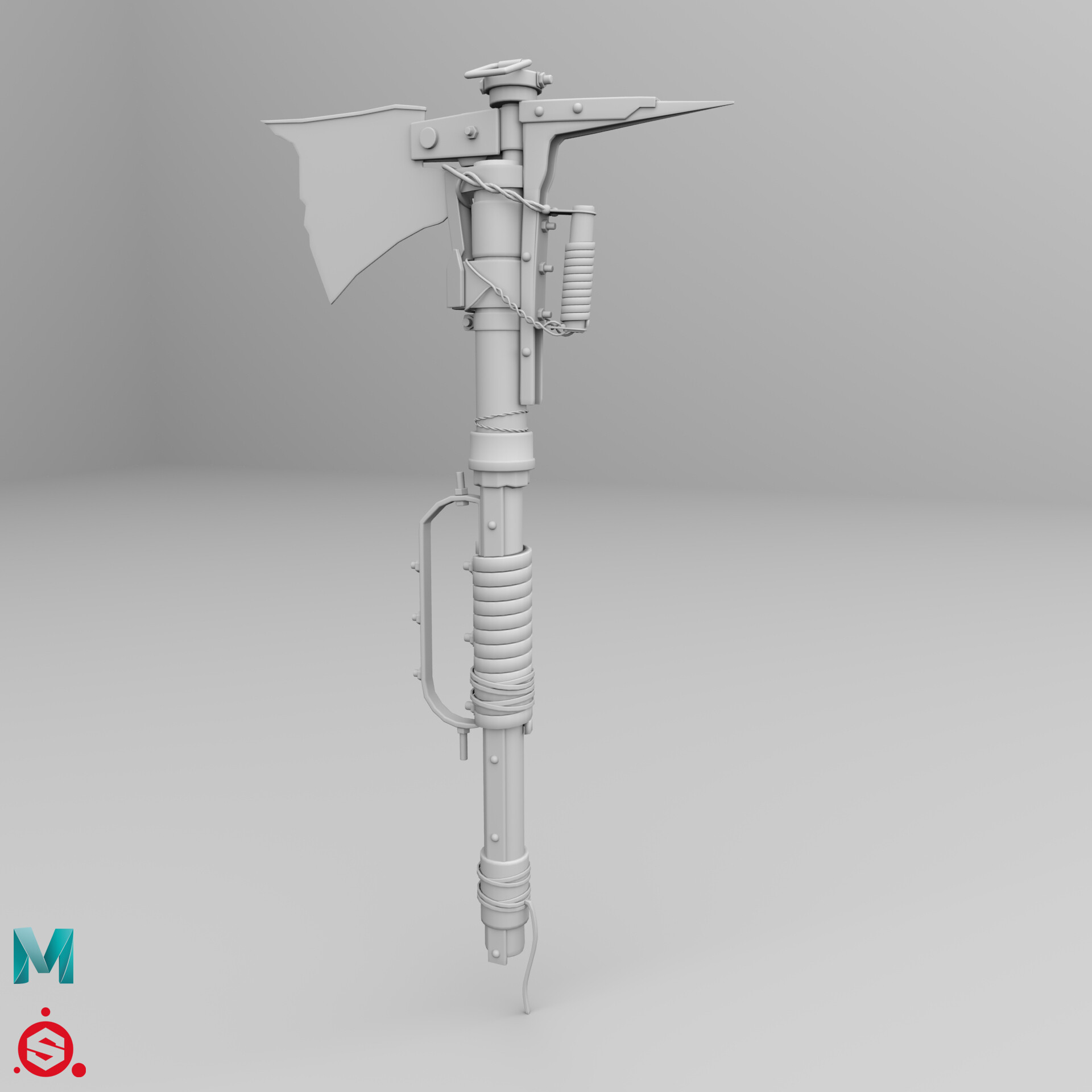 ArtStation - stylized weapon