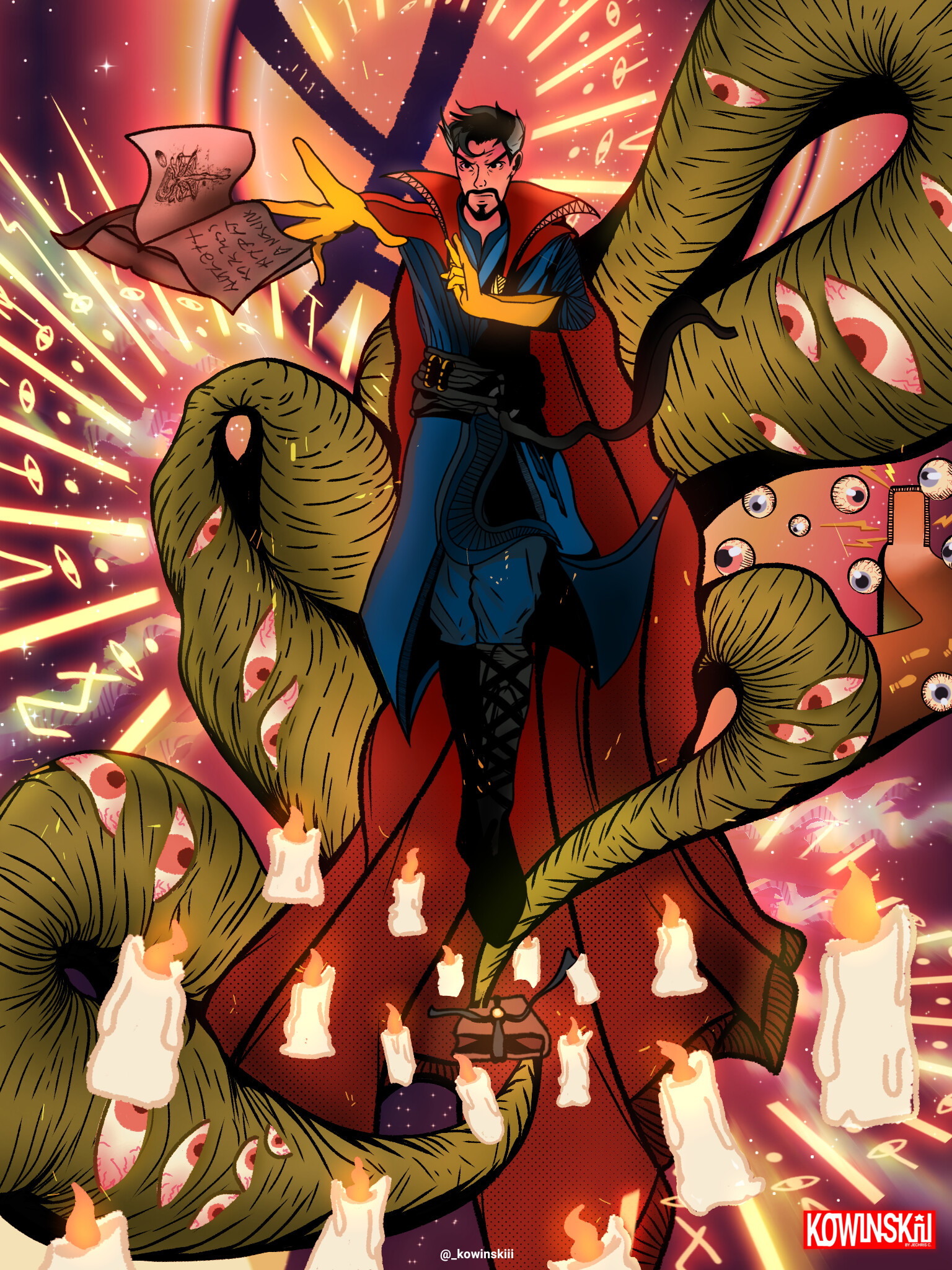 ArtStation - Dr Strange in the Multiverse of Madness fanart🌀 [2022]