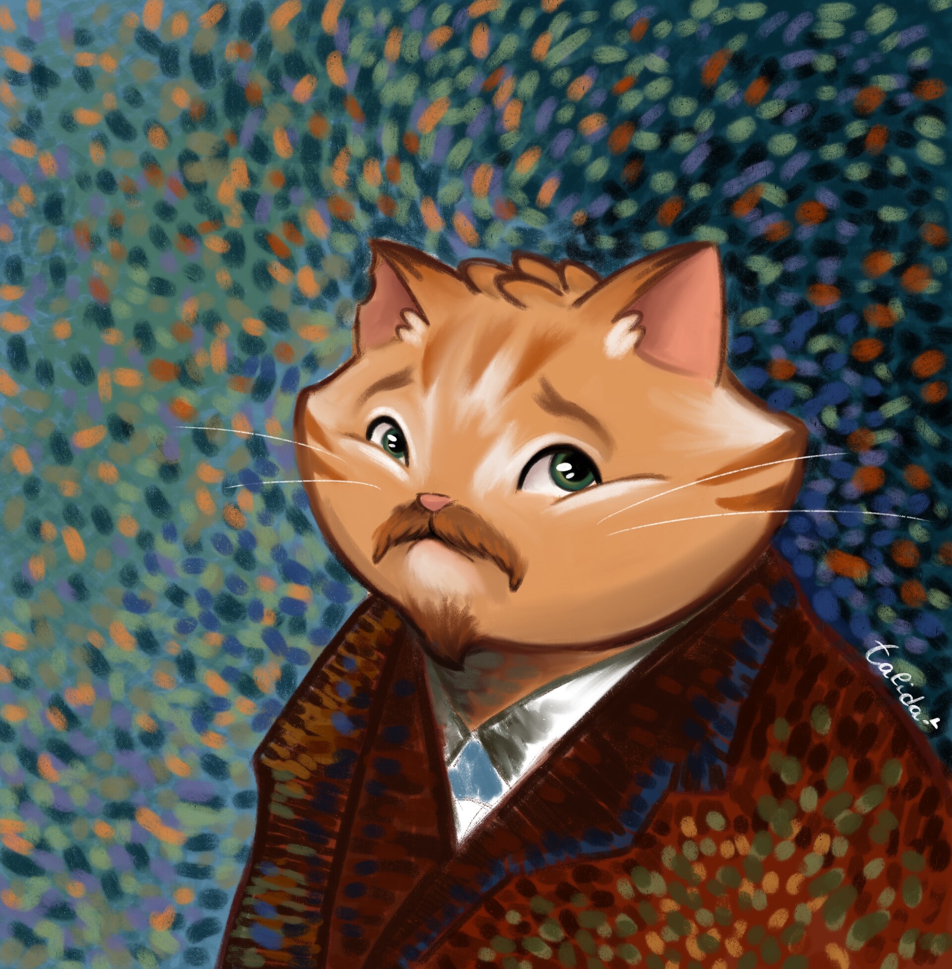 ArtStation - Vincent Van Cat Gogh