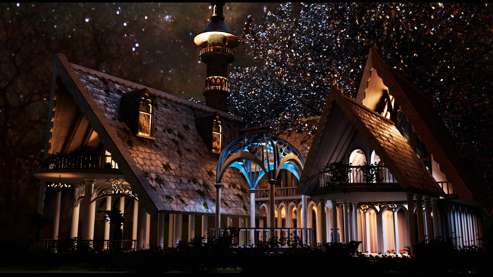 ArtStation - Elf's House