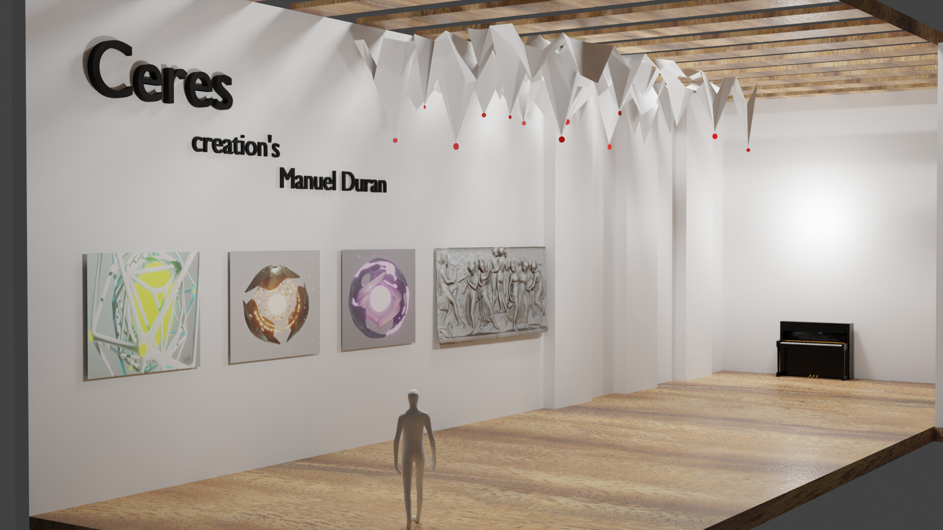 ArtStation - Ceres Website Template (3D Web Design)