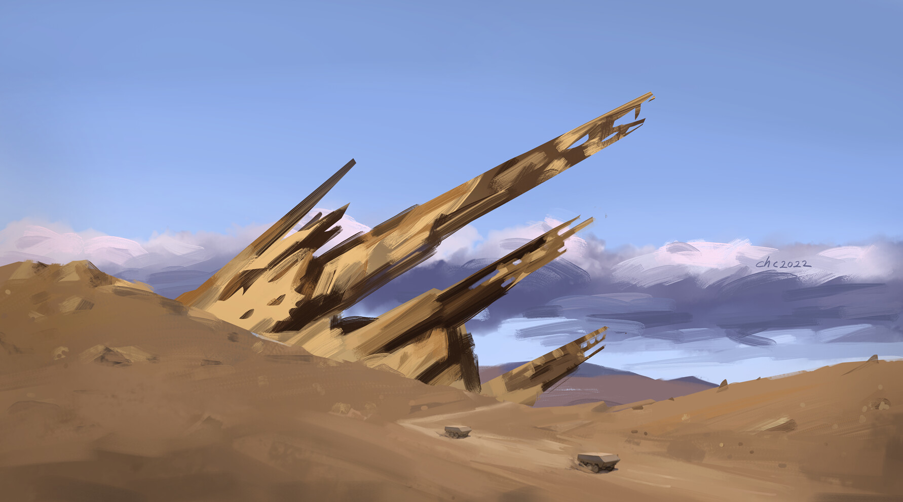 ArtStation - speed painting study