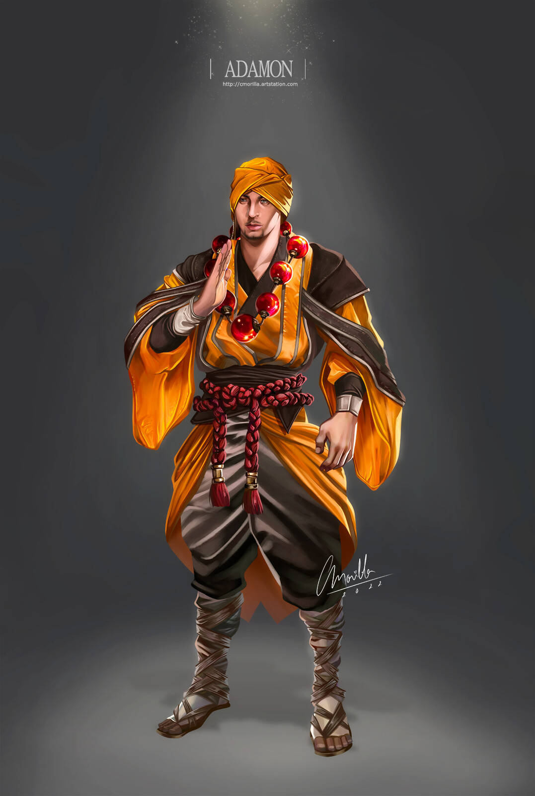 ArtStation - Adamon - The Monk