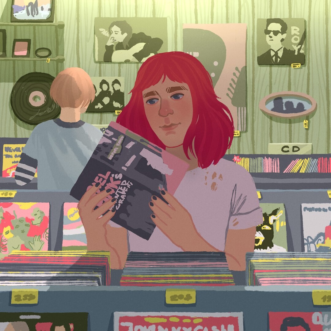 ArtStation - record store