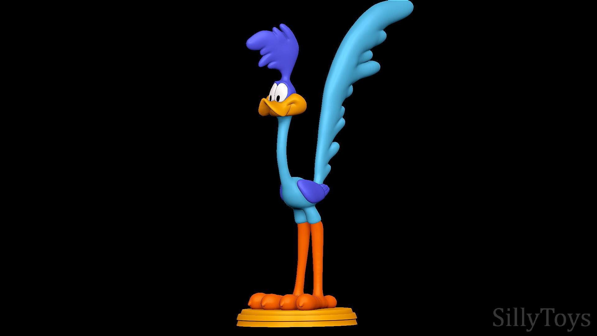 ArtStation - Road Runner - Looney Tunes 3D print model