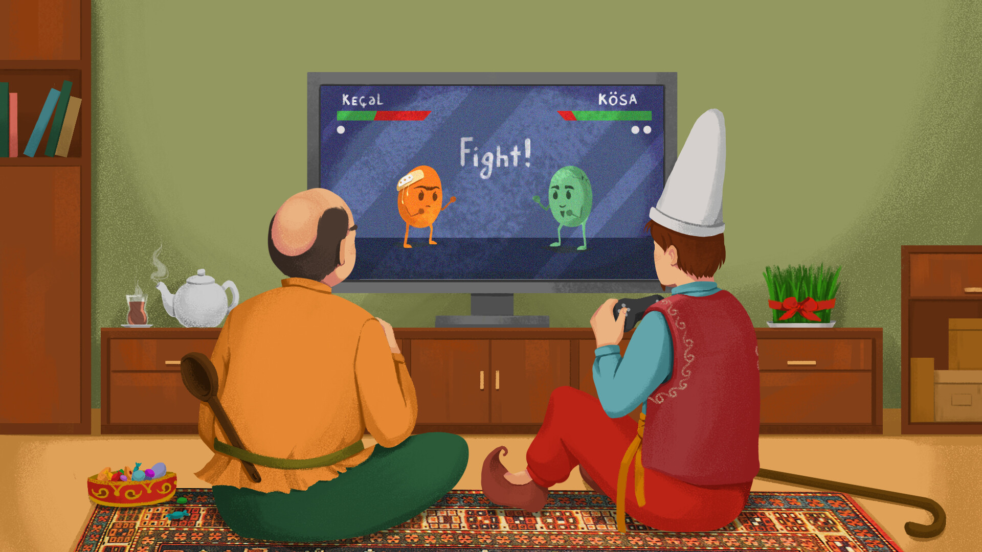 ArtStation - "Kosa and Kecel"