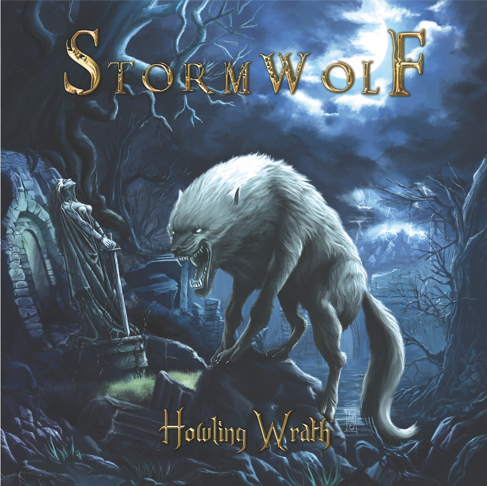 ArtStation - StormWolf cover CD