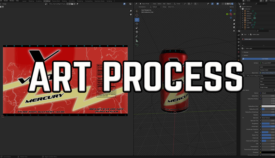 ArtStation - VOLTA (Documentation Process)