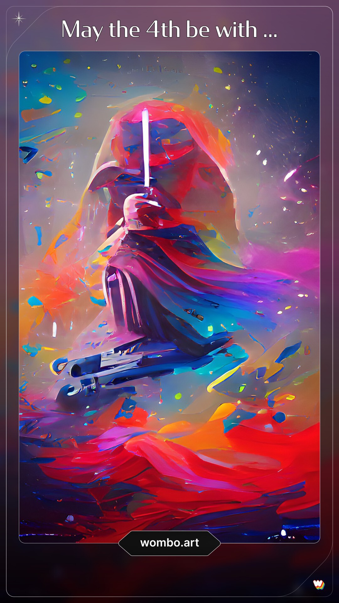 ArtStation - May 4th be with you - wombo render