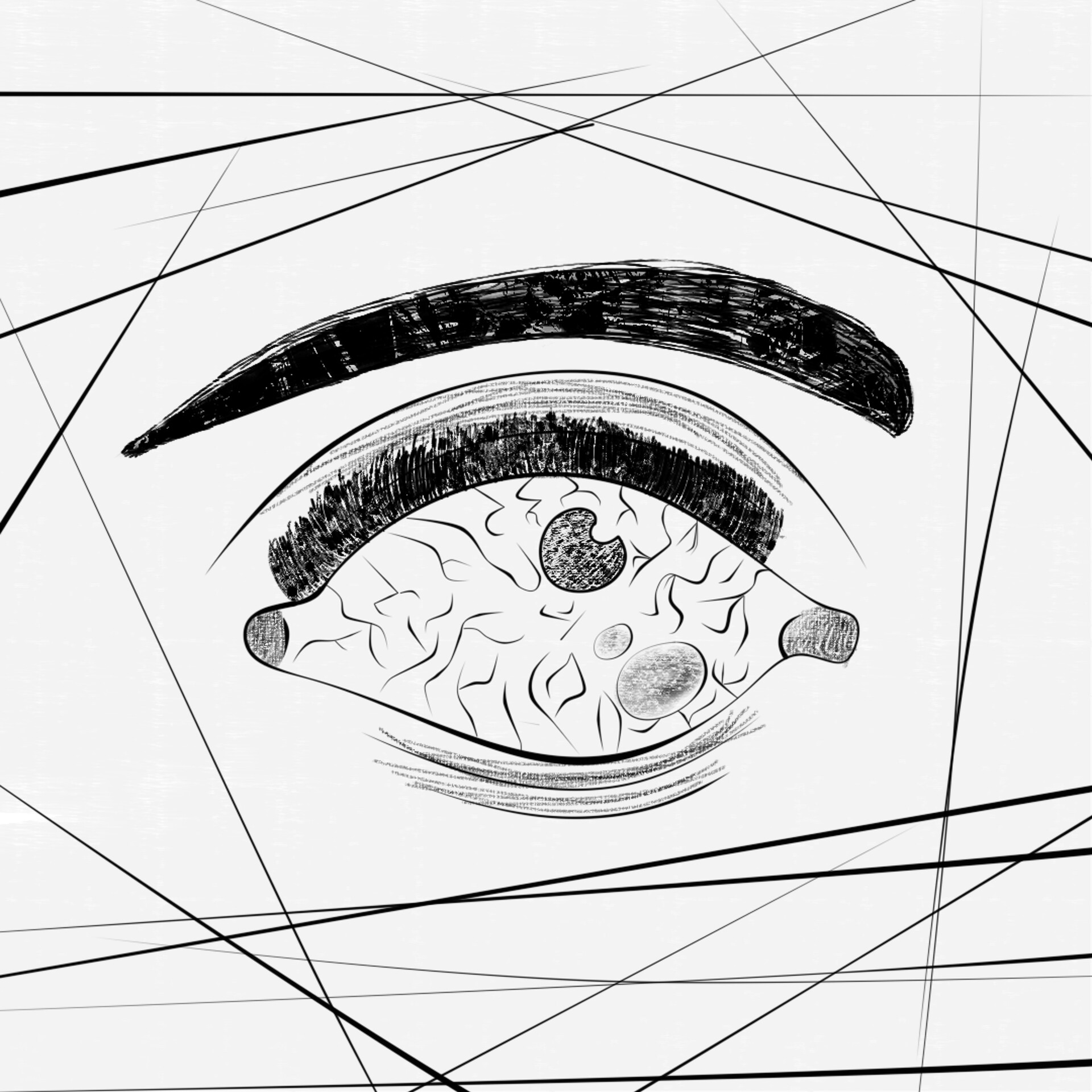 ArtStation - Eye in Manga