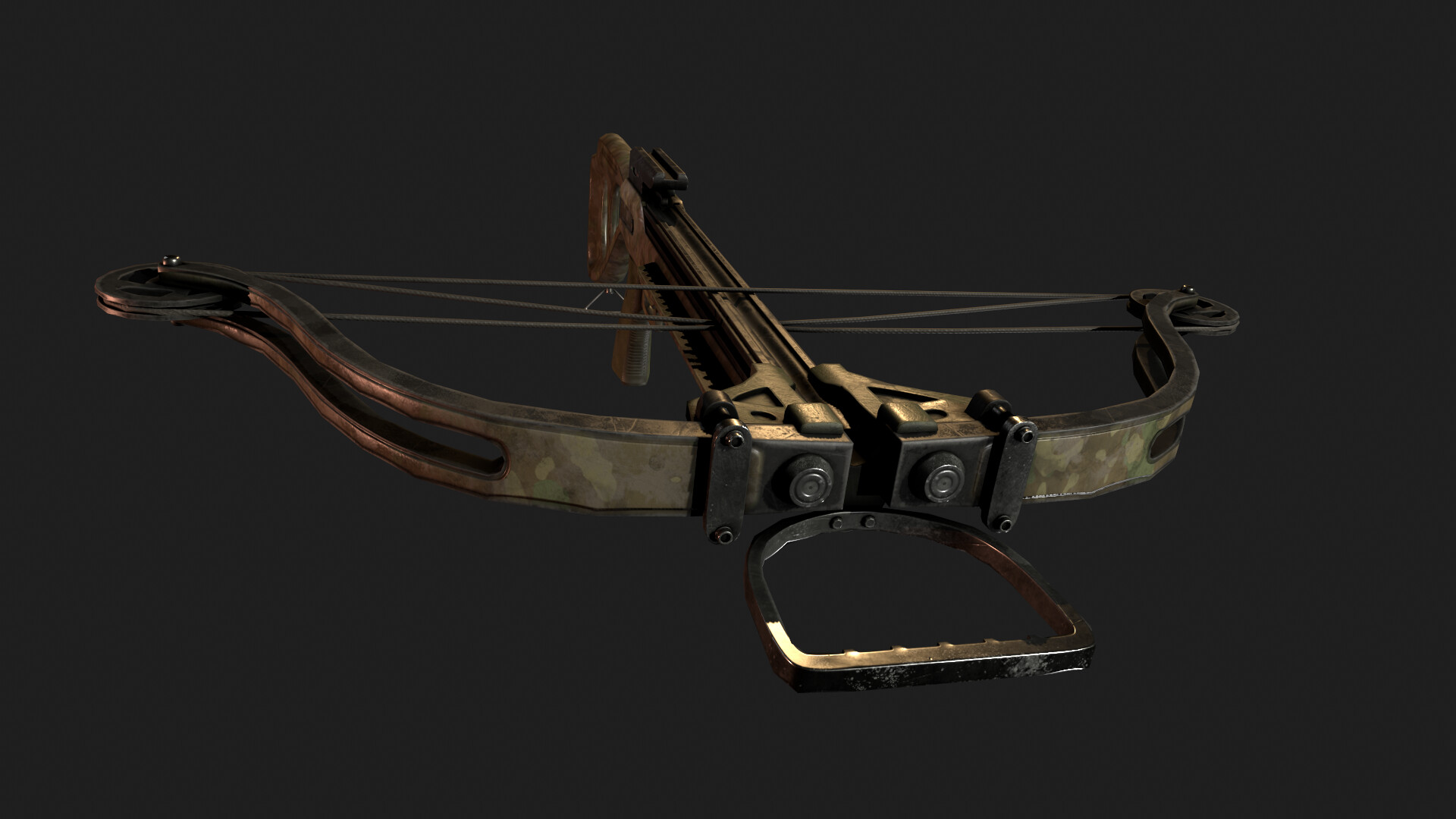 ArtStation - Post-Apocalyptic Crossbow
