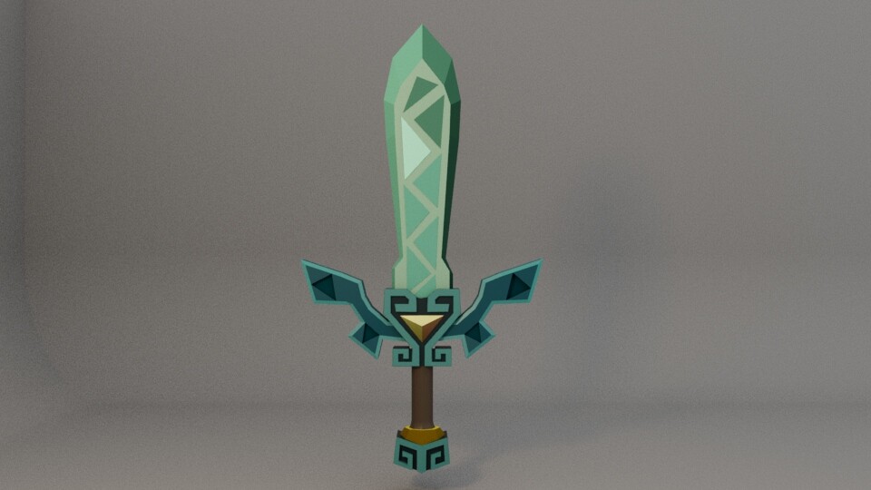 ArtStation - Zelda: Spirit Tracks Master Sword