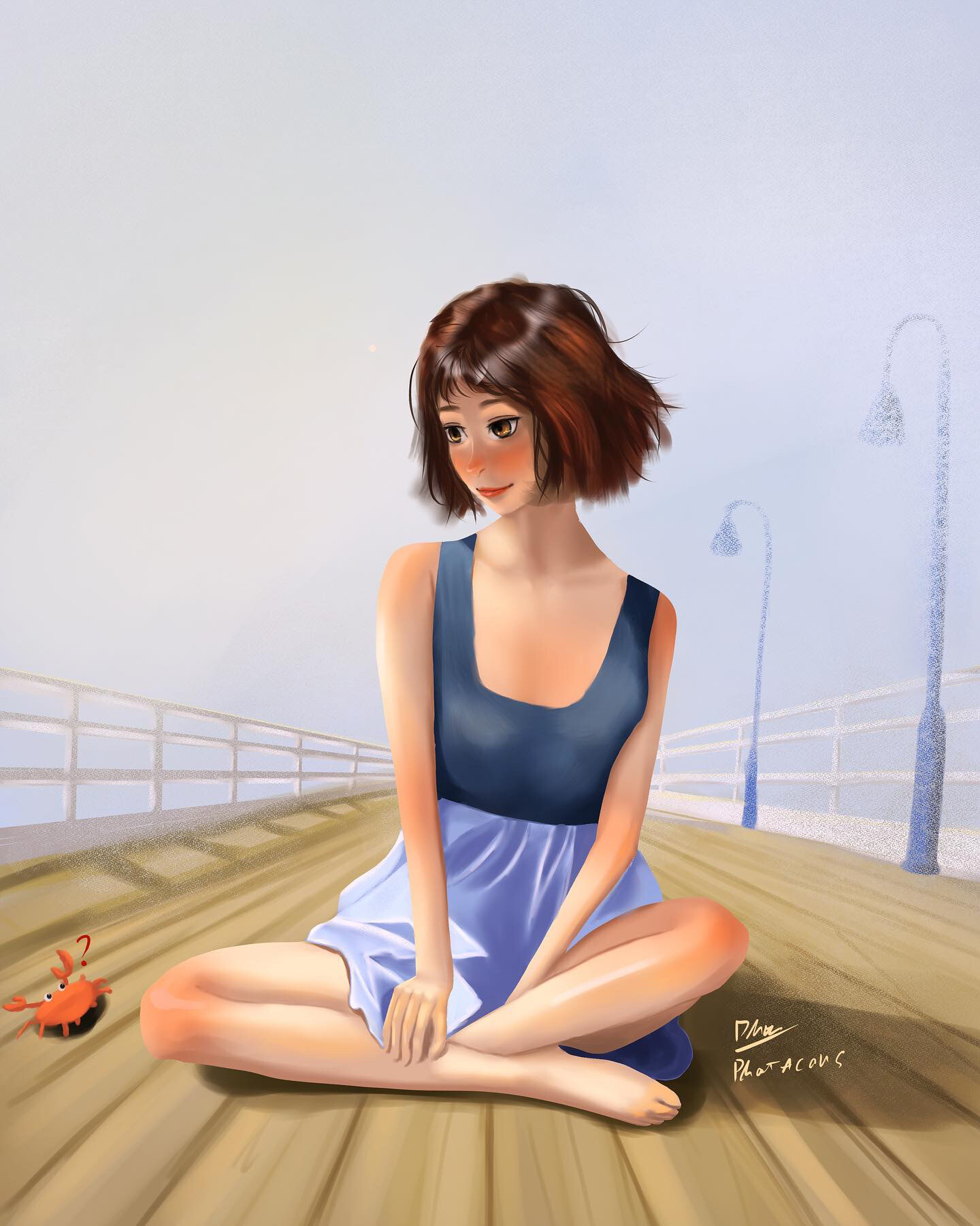 ArtStation - What the crab doing??