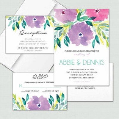 ArtStation - Classy Elegant Wedding Invitations