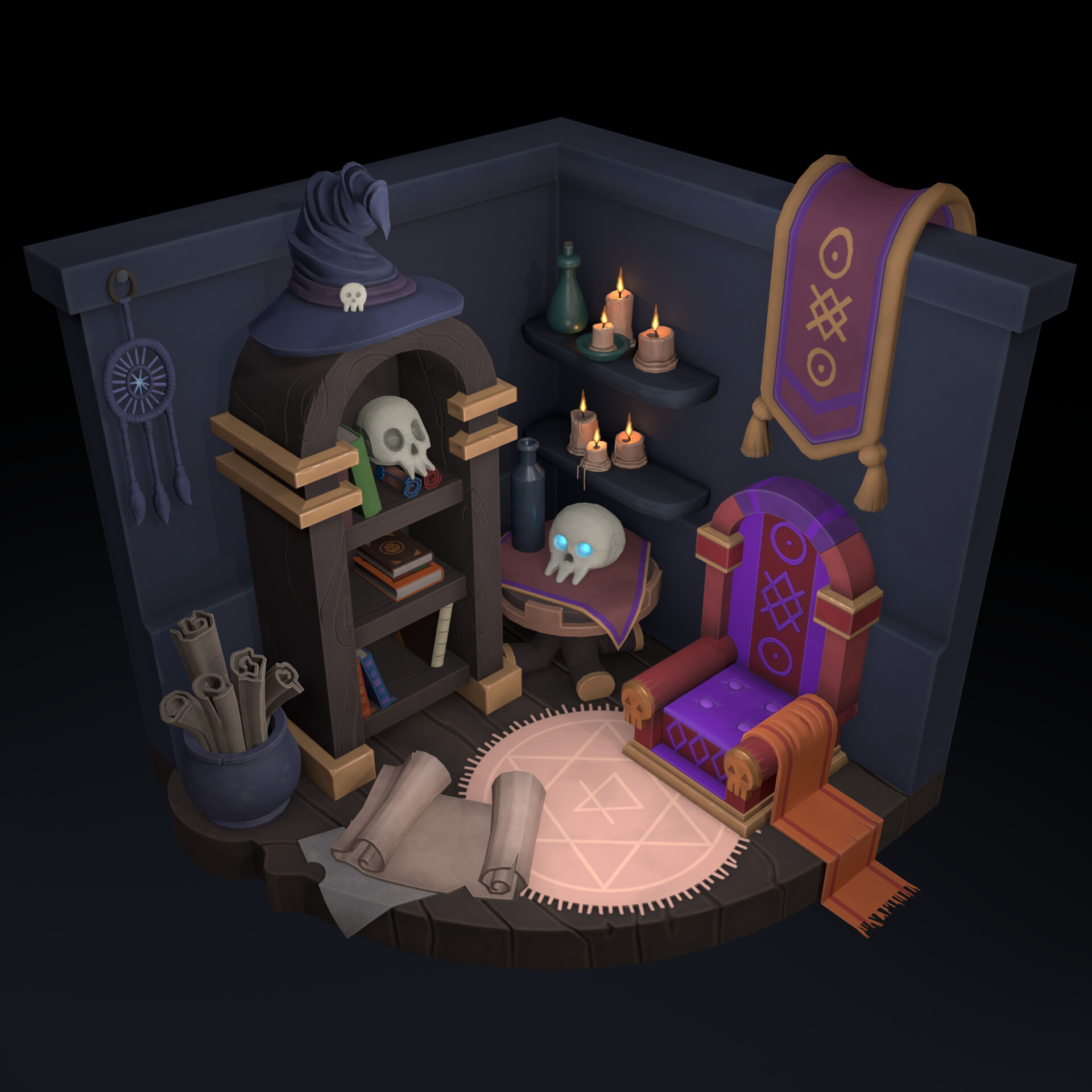 ArtStation - Wizard Room