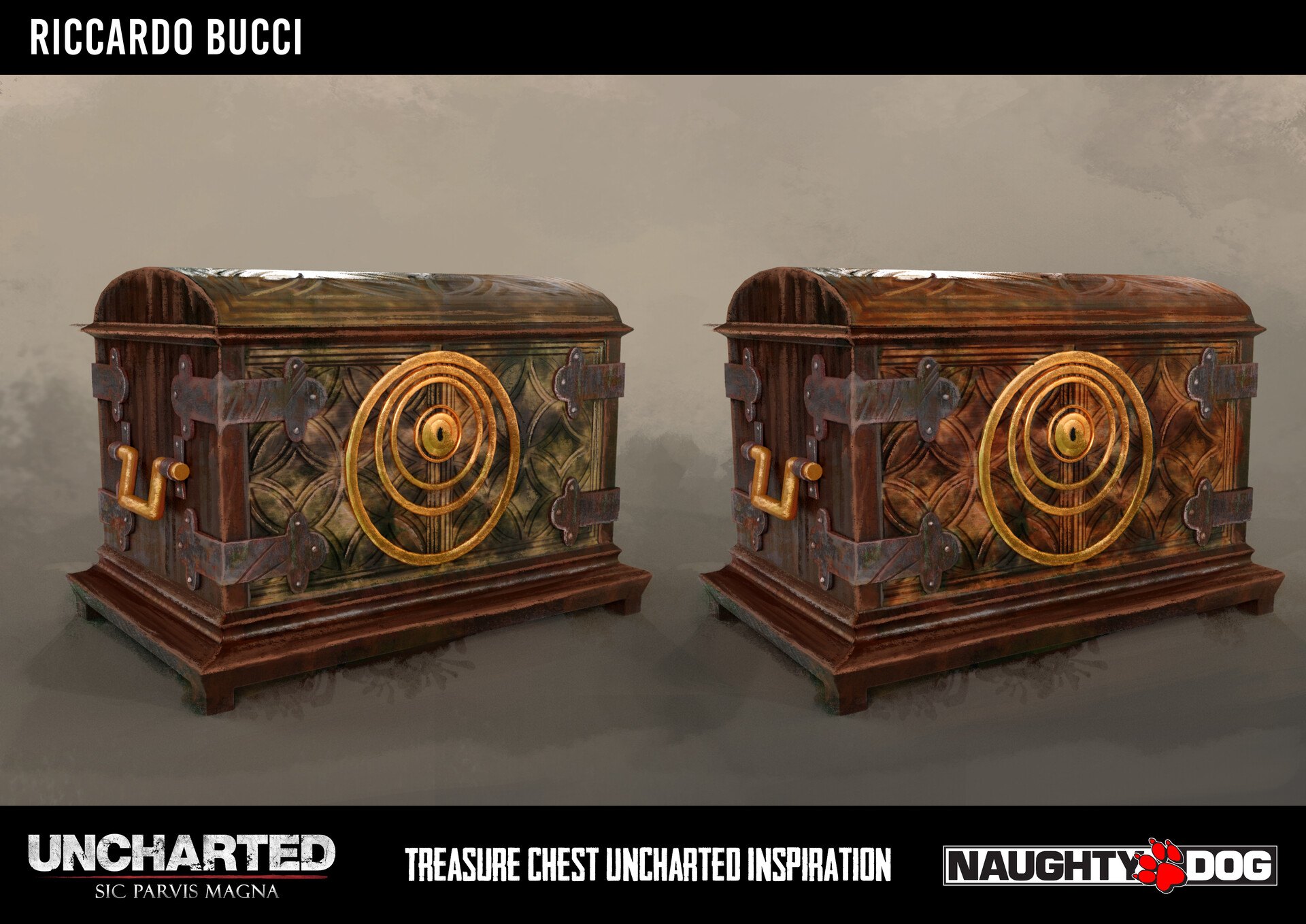 ArtStation - Treasure Chest Uncharted inspirations