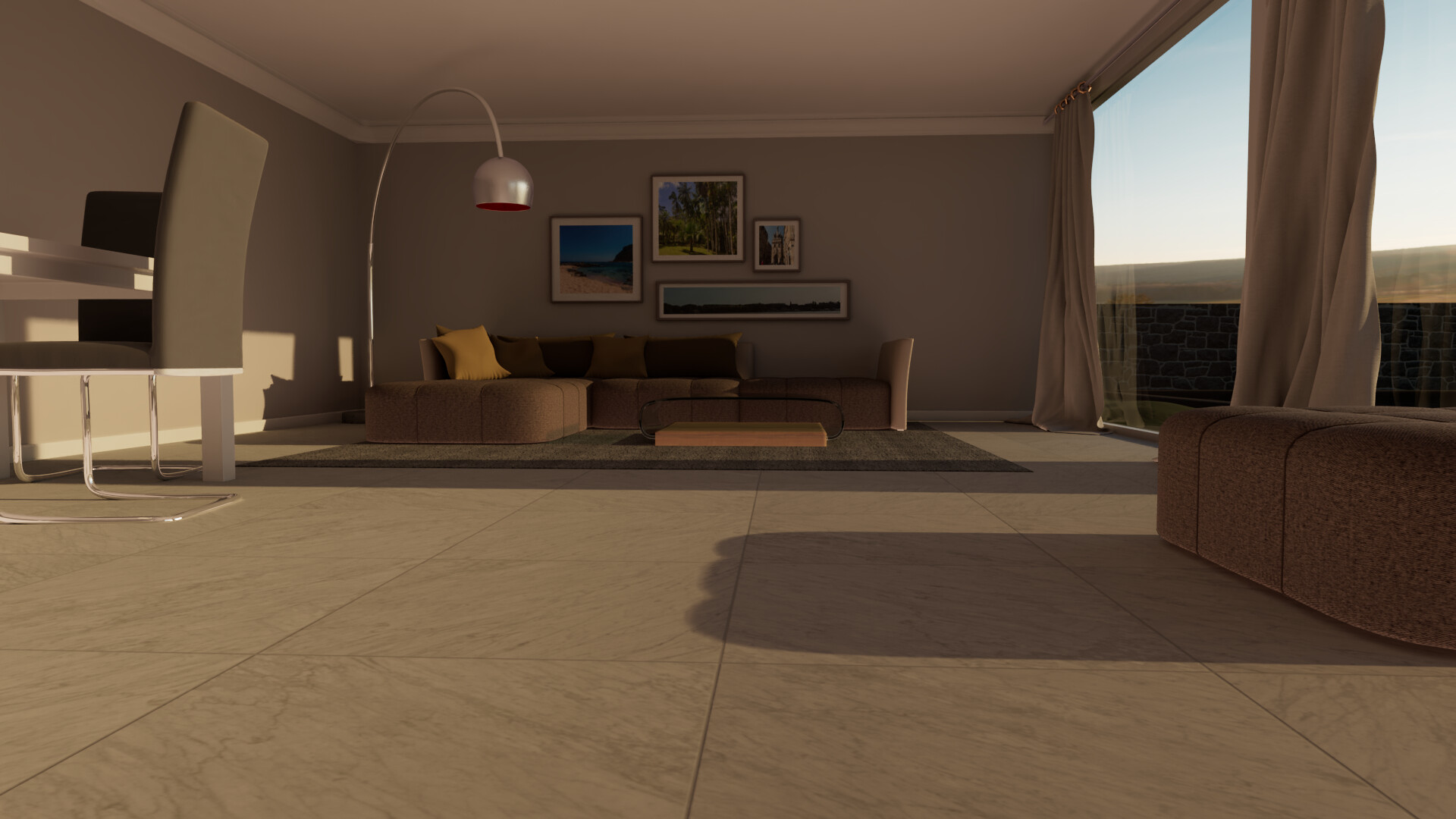 ArtStation - Modern living room