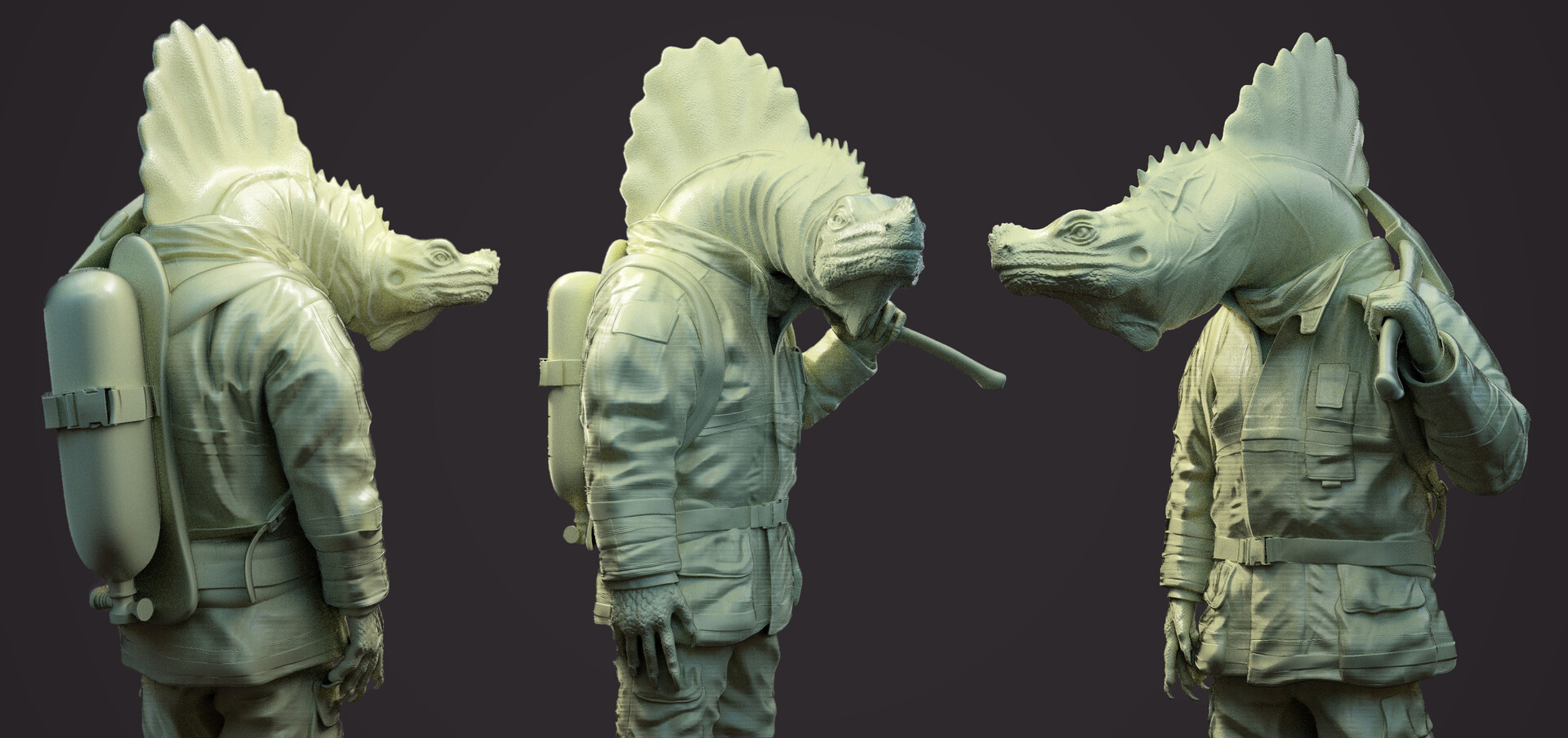 Dayell Colin - Sailfin Firefighter