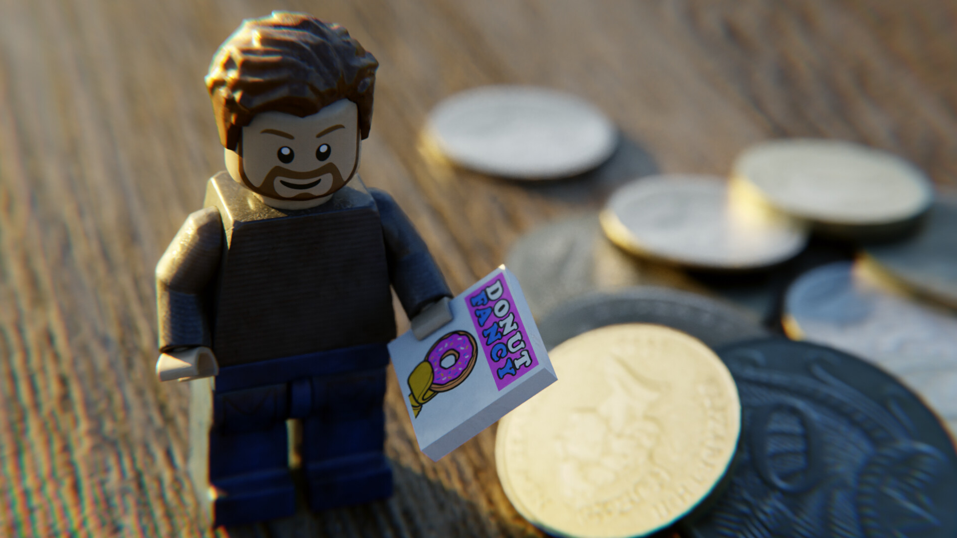 ArtStation - Photorealistic Macro Lego