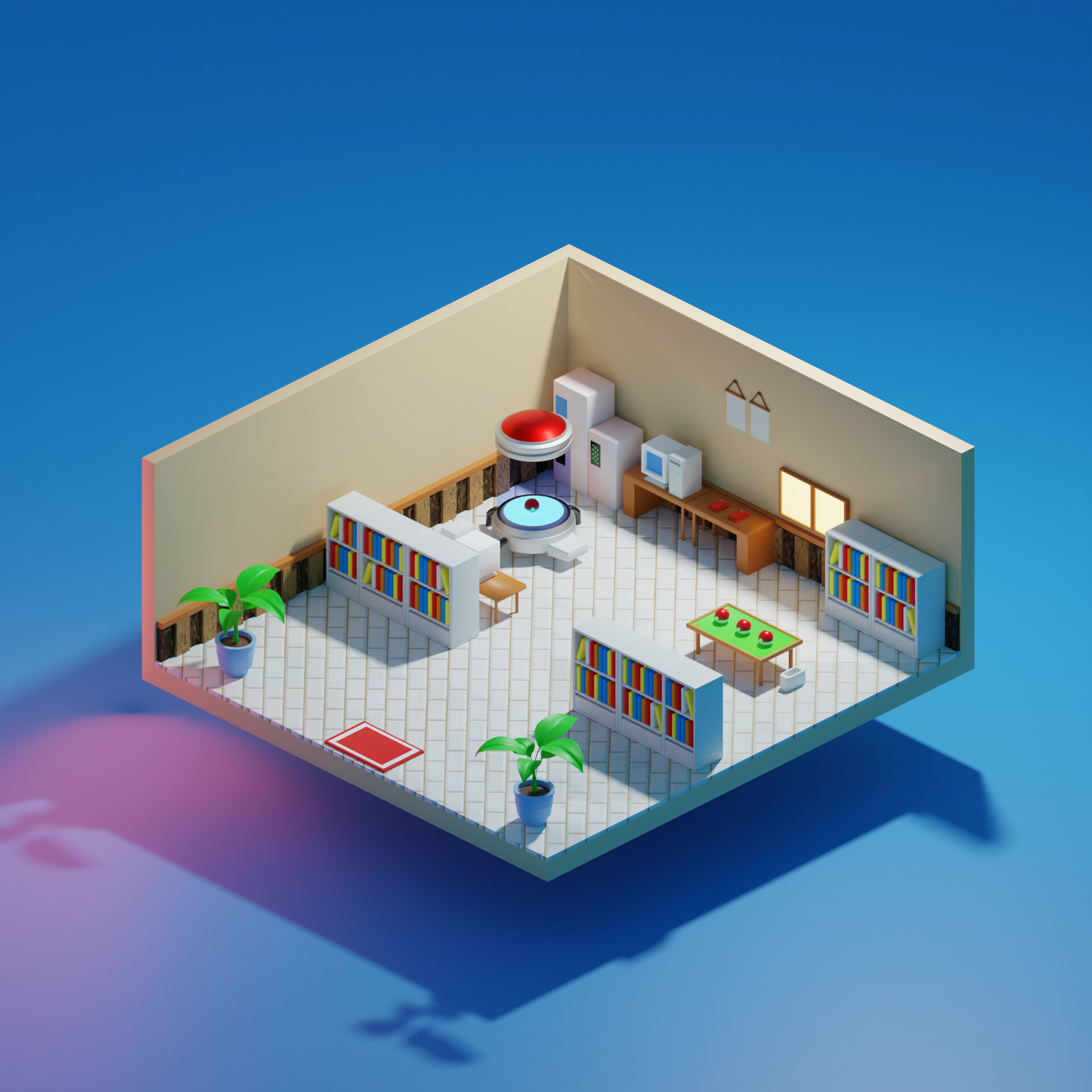 ArtStation - Professor Oak's Laboratory