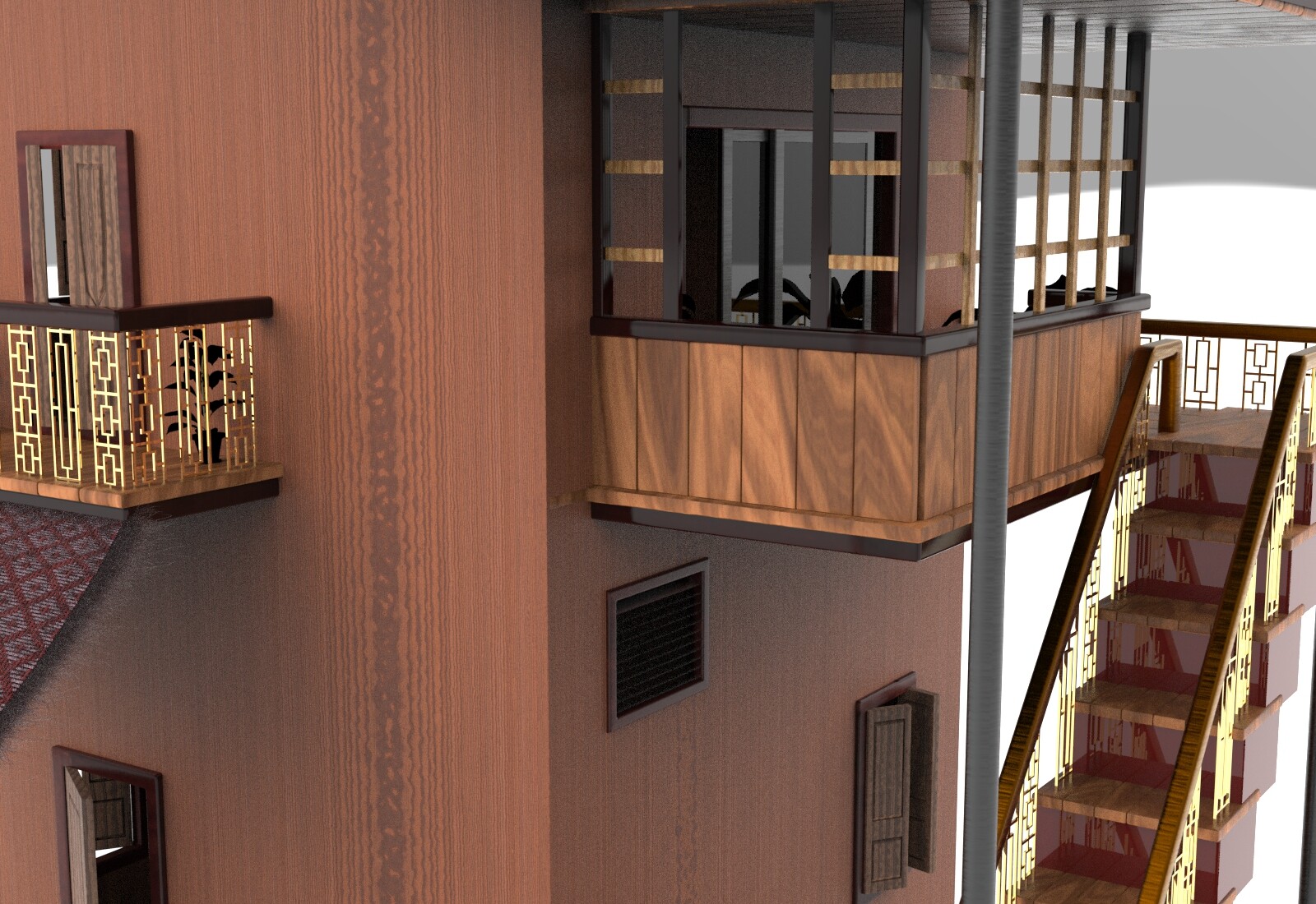 ArtStation - house model in maya