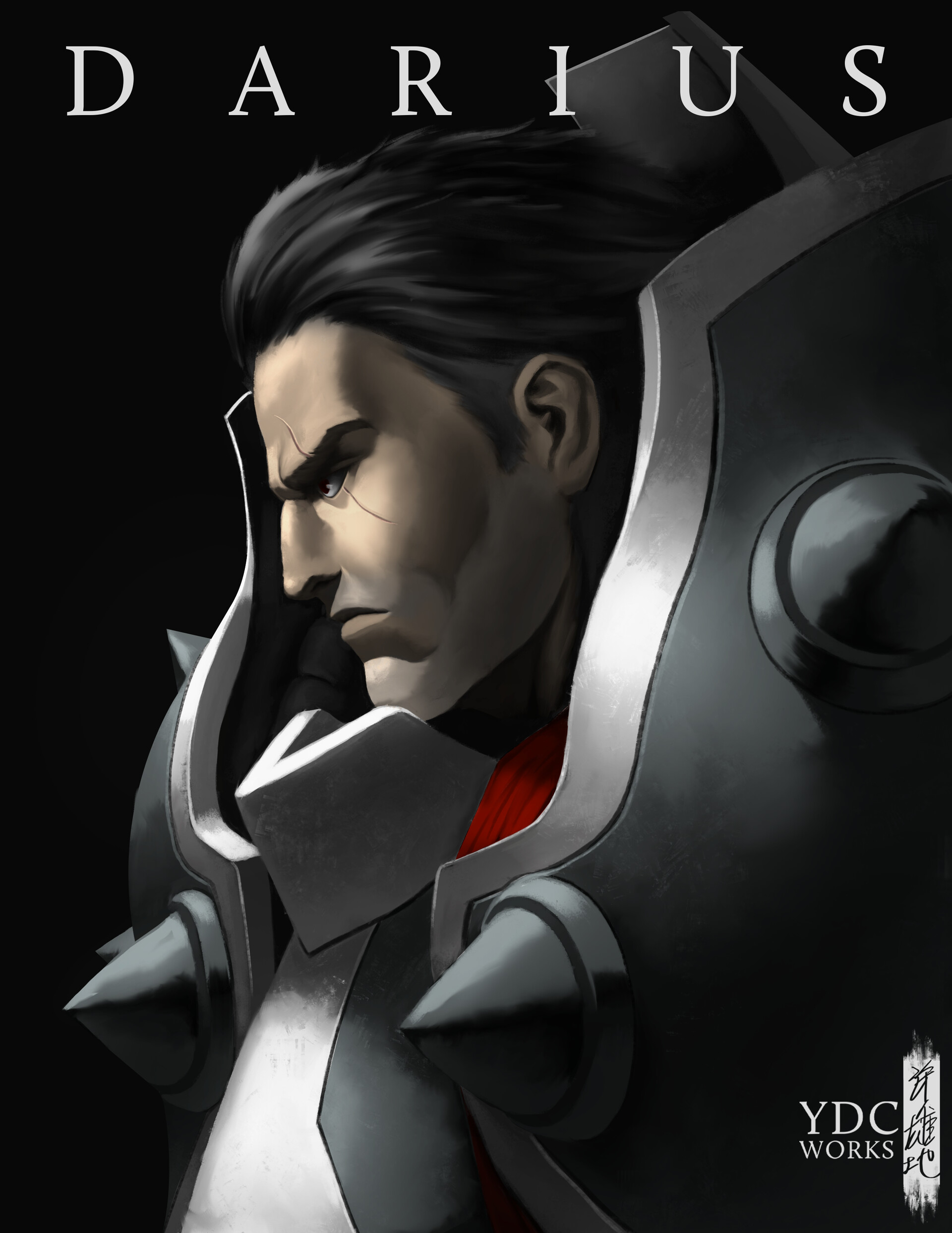 ArtStation - Darius, the Hand of Noxus