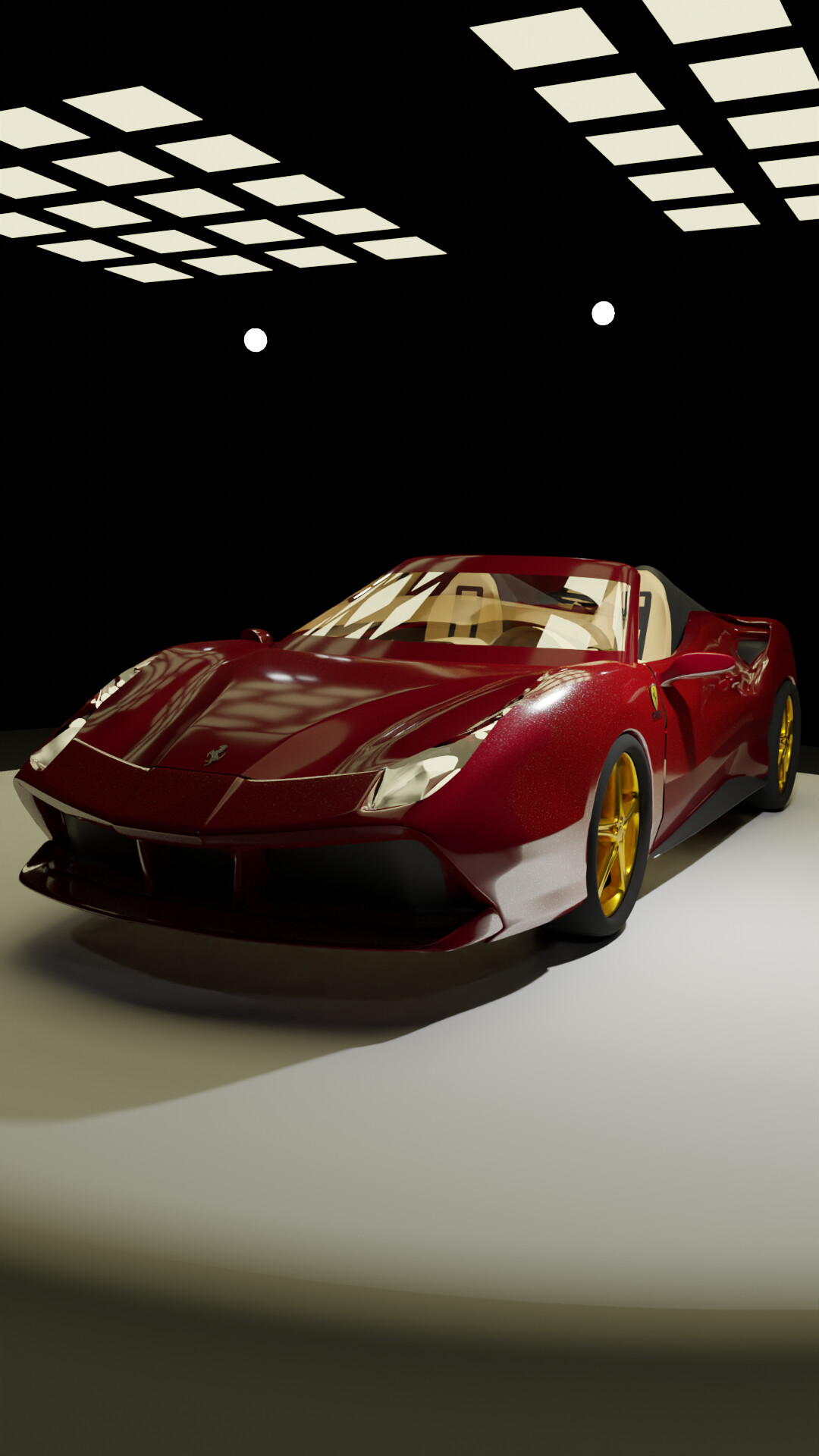 ArtStation - Ferrari 488 Spider