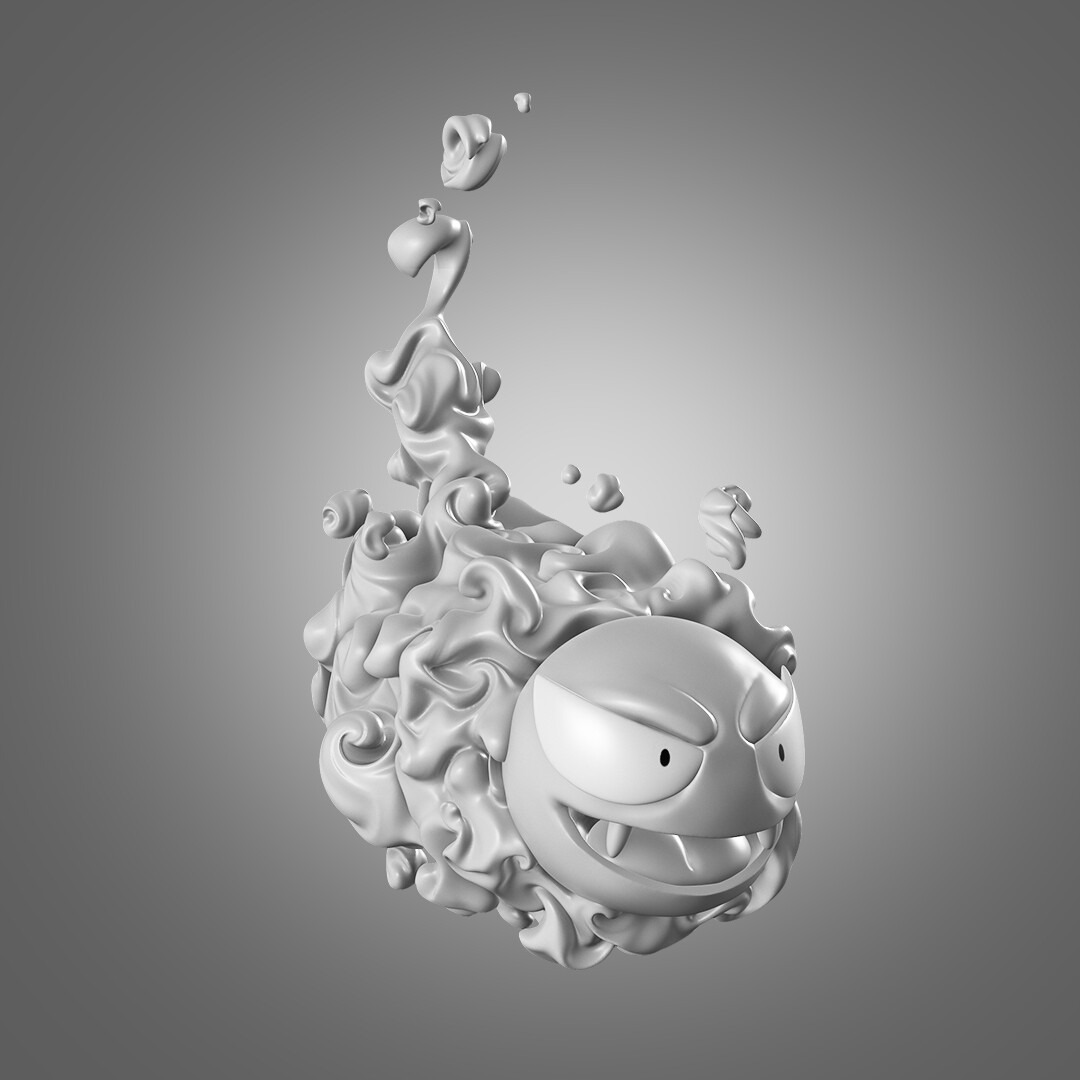 Pokemon Gastly Going To Gas