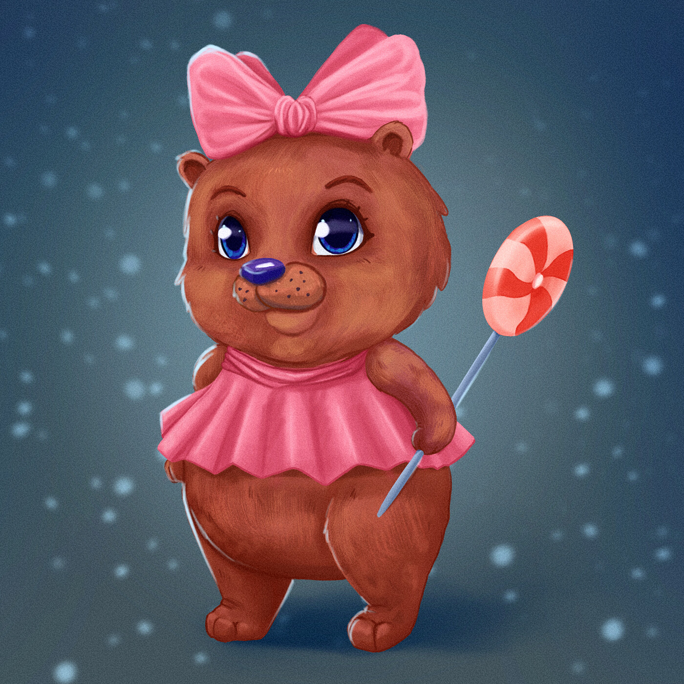ArtStation - Cute bear