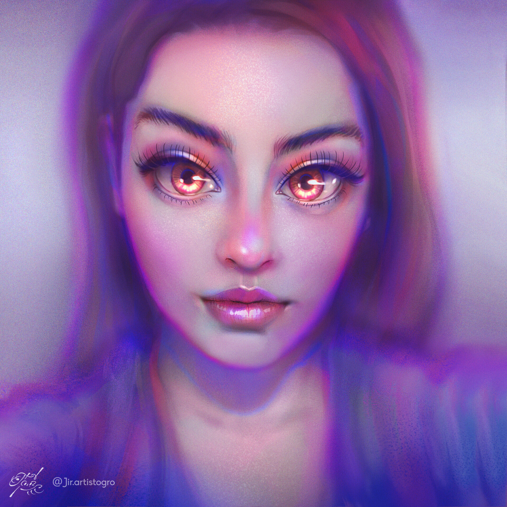 ArtStation - Color portrait