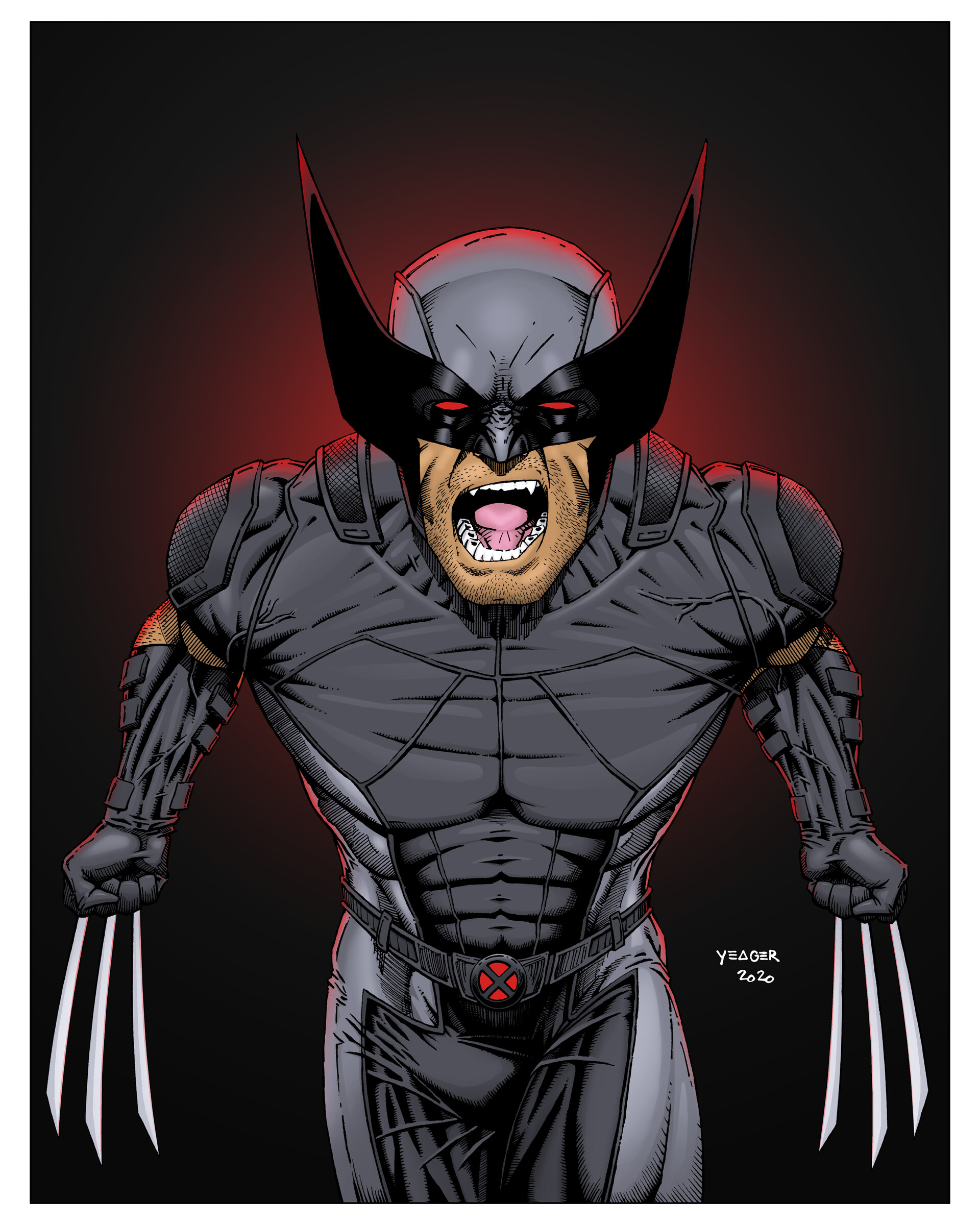ArtStation - Wolverine - X-Force (2020)