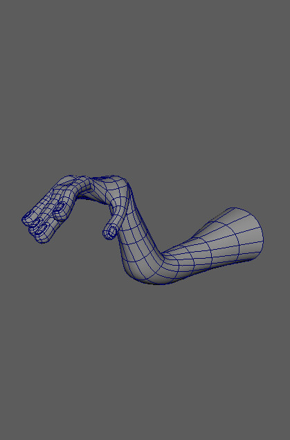ArtStation - Wireframe Arm
