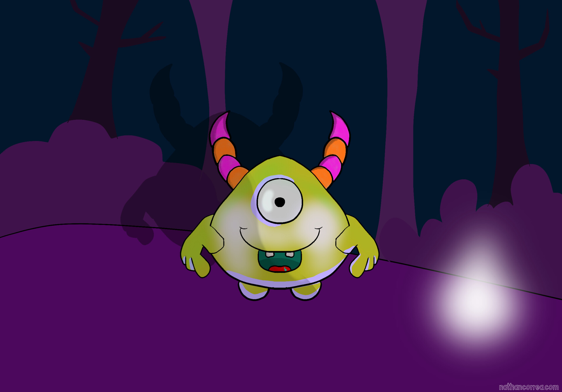 ArtStation - happy monster