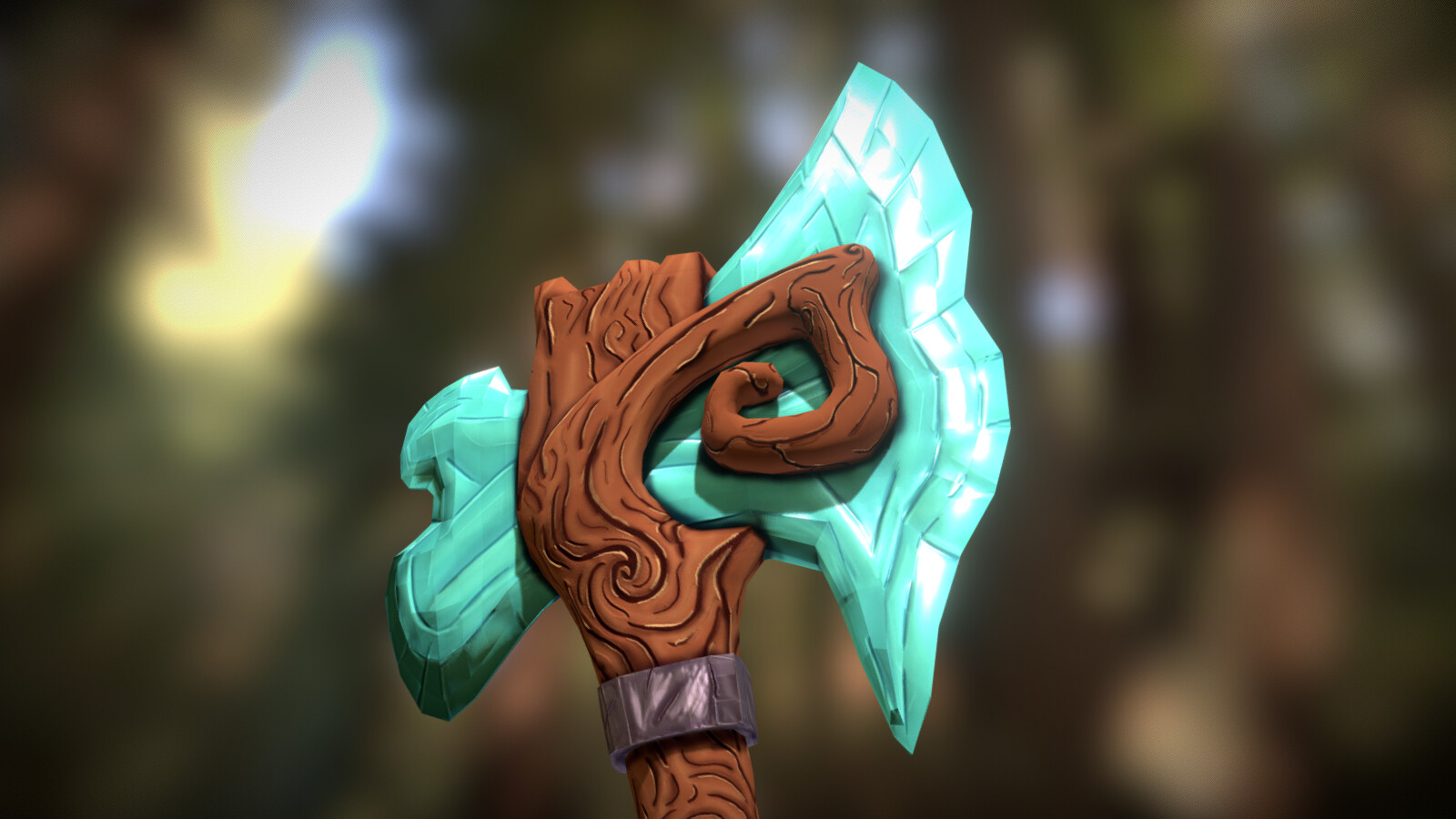 ArtStation - Fantasy Axe