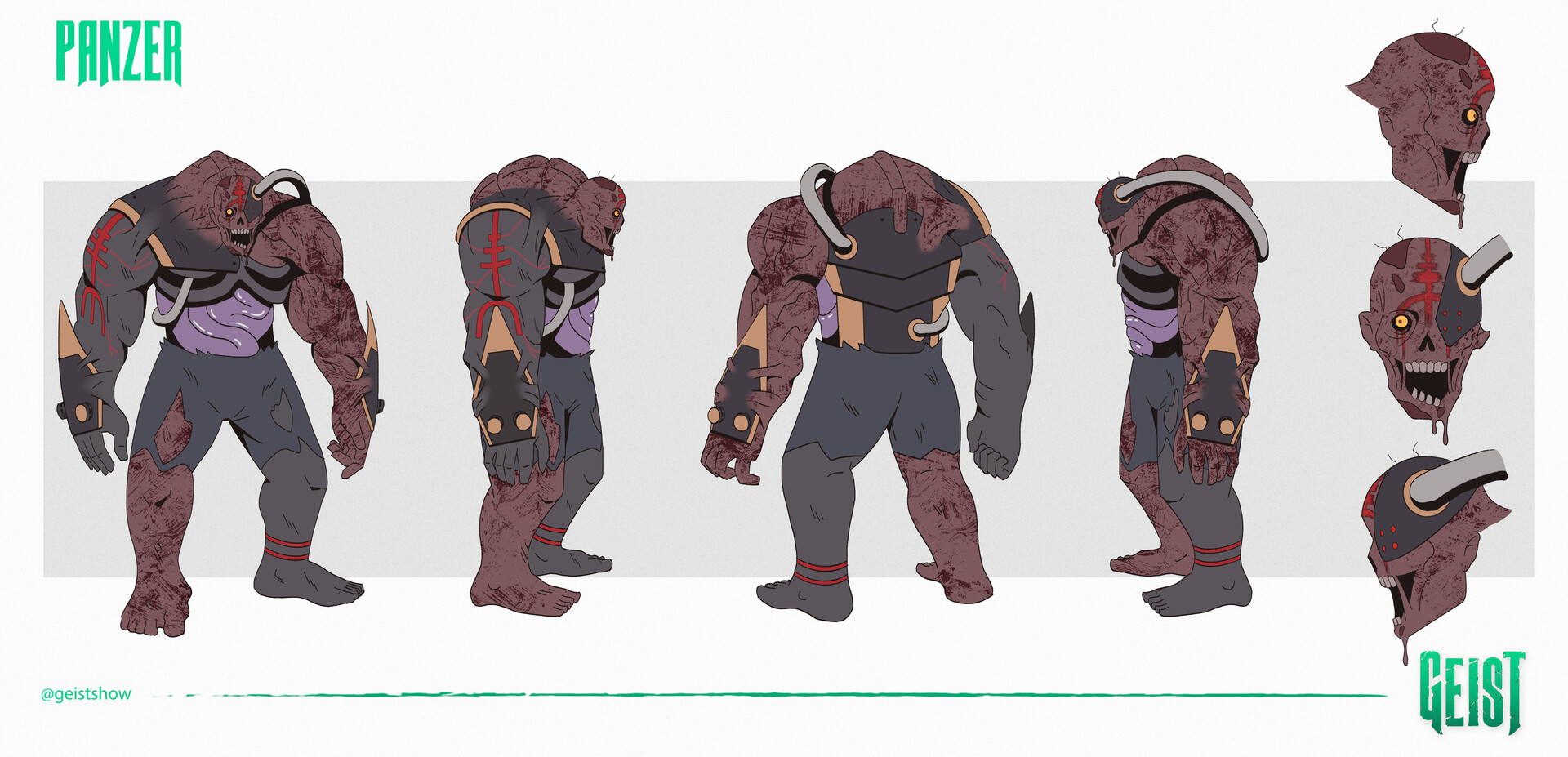 ArtStation - Panzer - Character Design