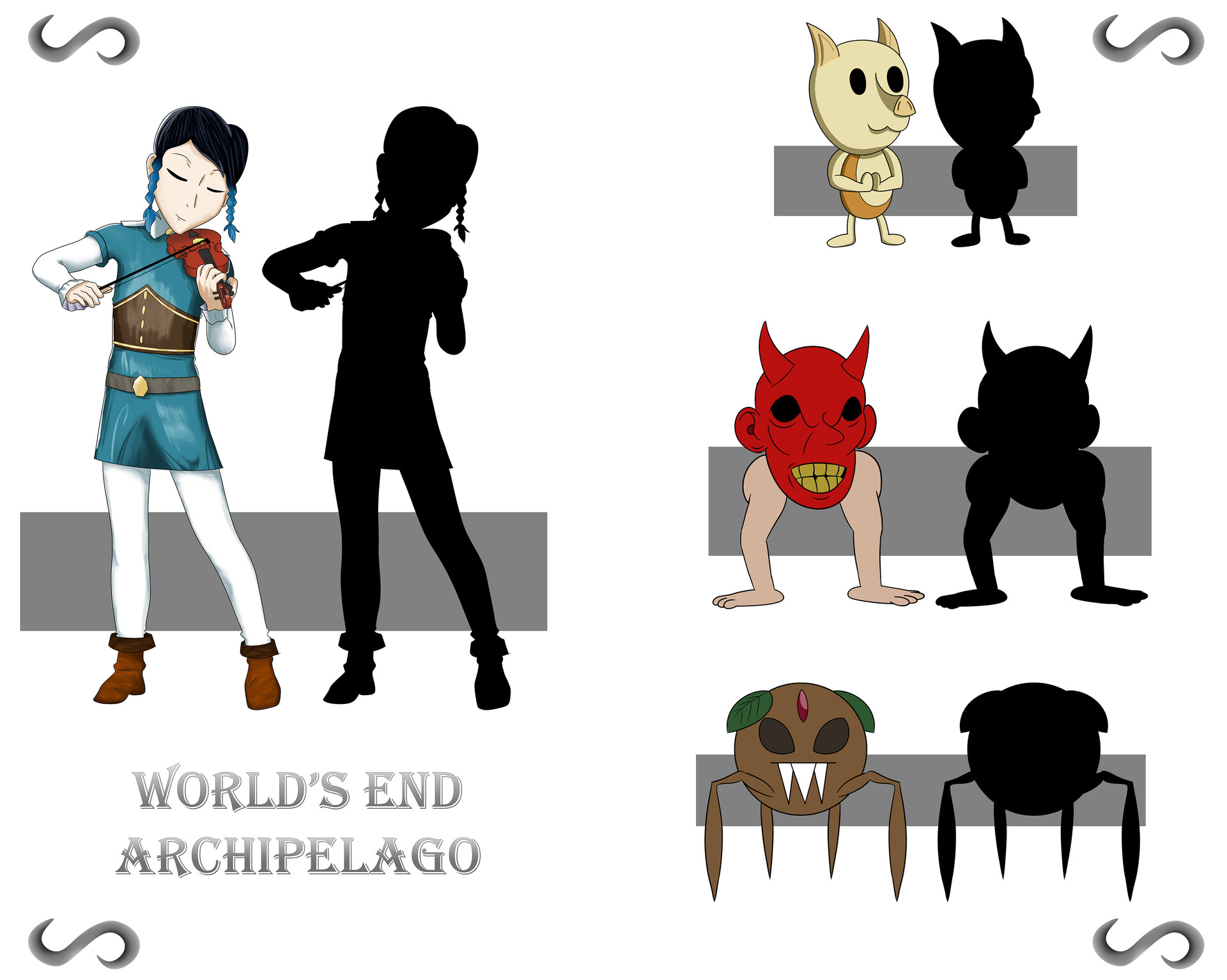 ArtStation - World's End Archipelago Character design