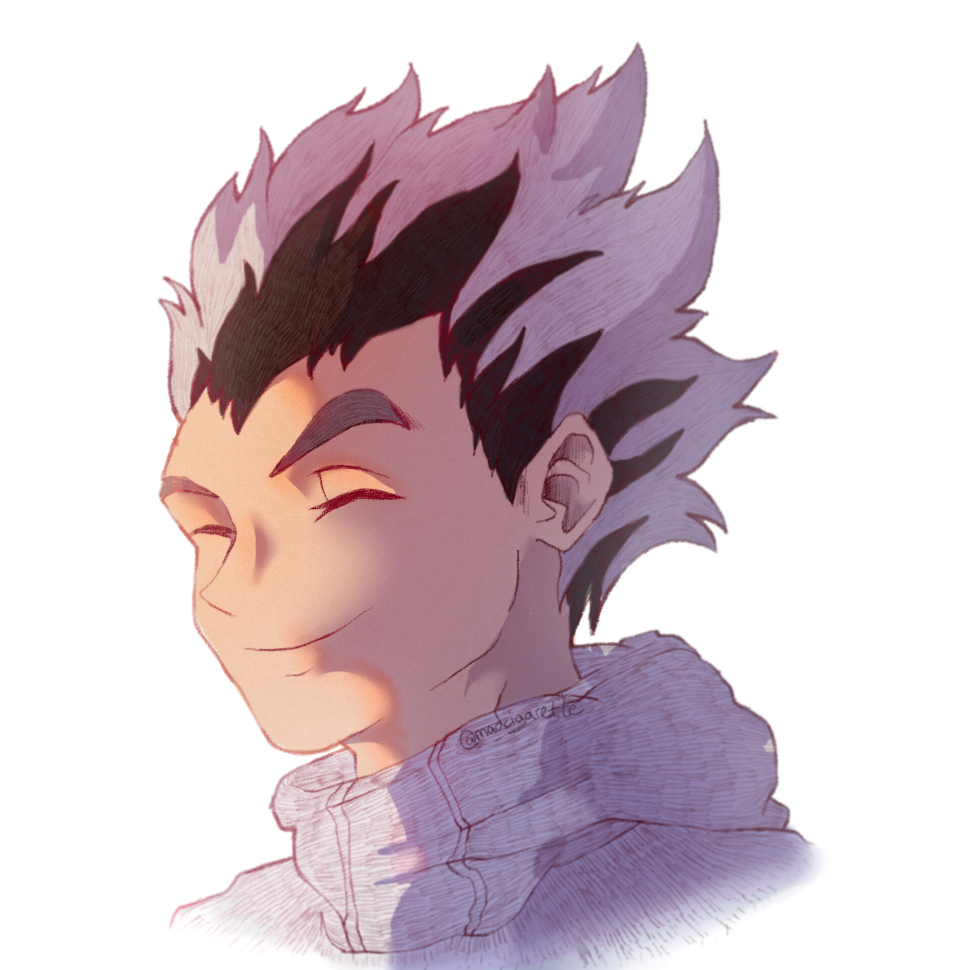 ArtStation - Bokuto's Smile