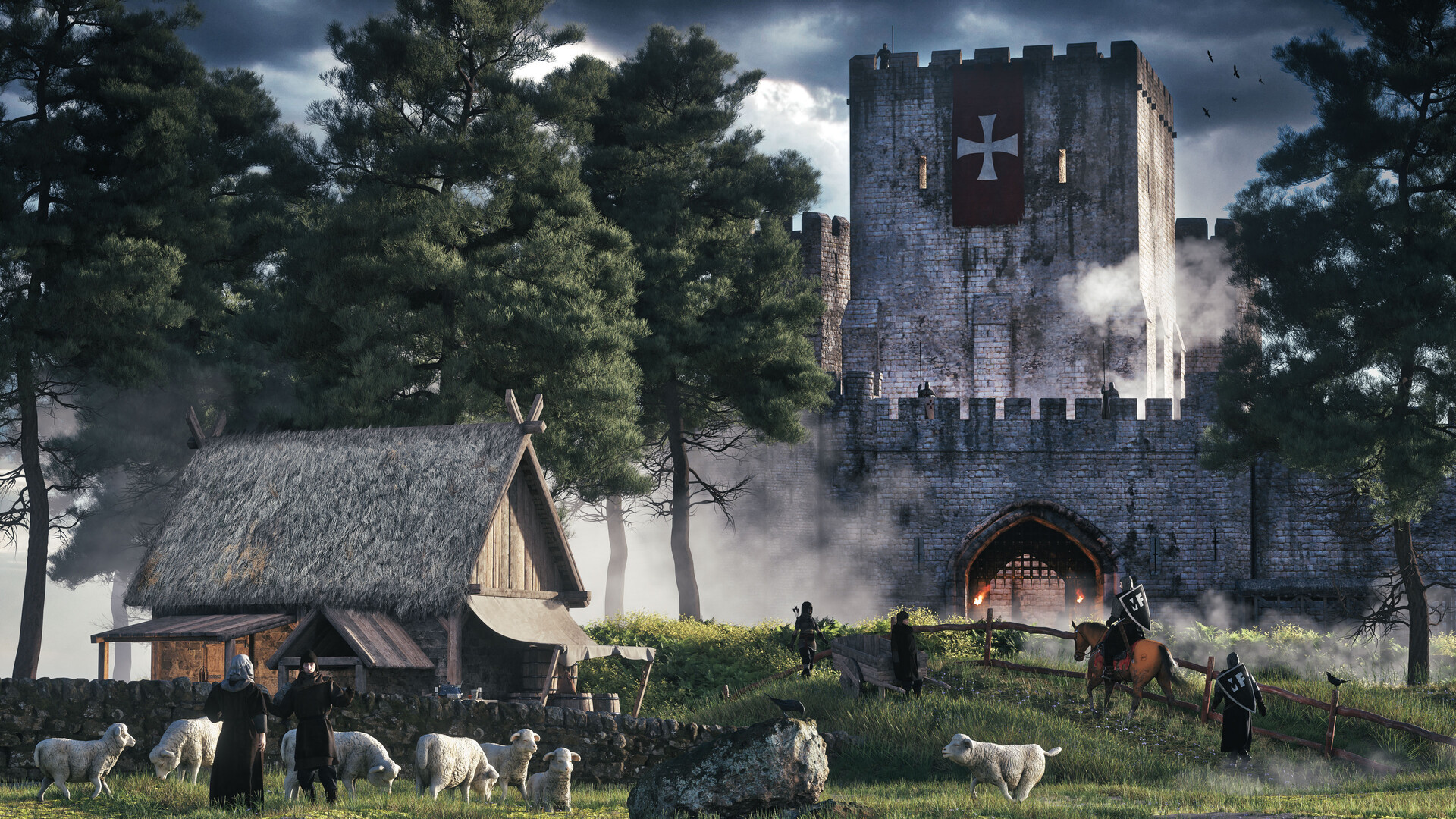 ArtStation - Medieval chill