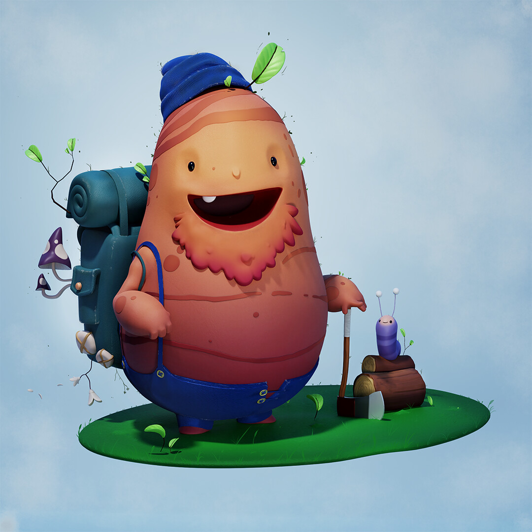 ArtStation - Potato Lamberjack