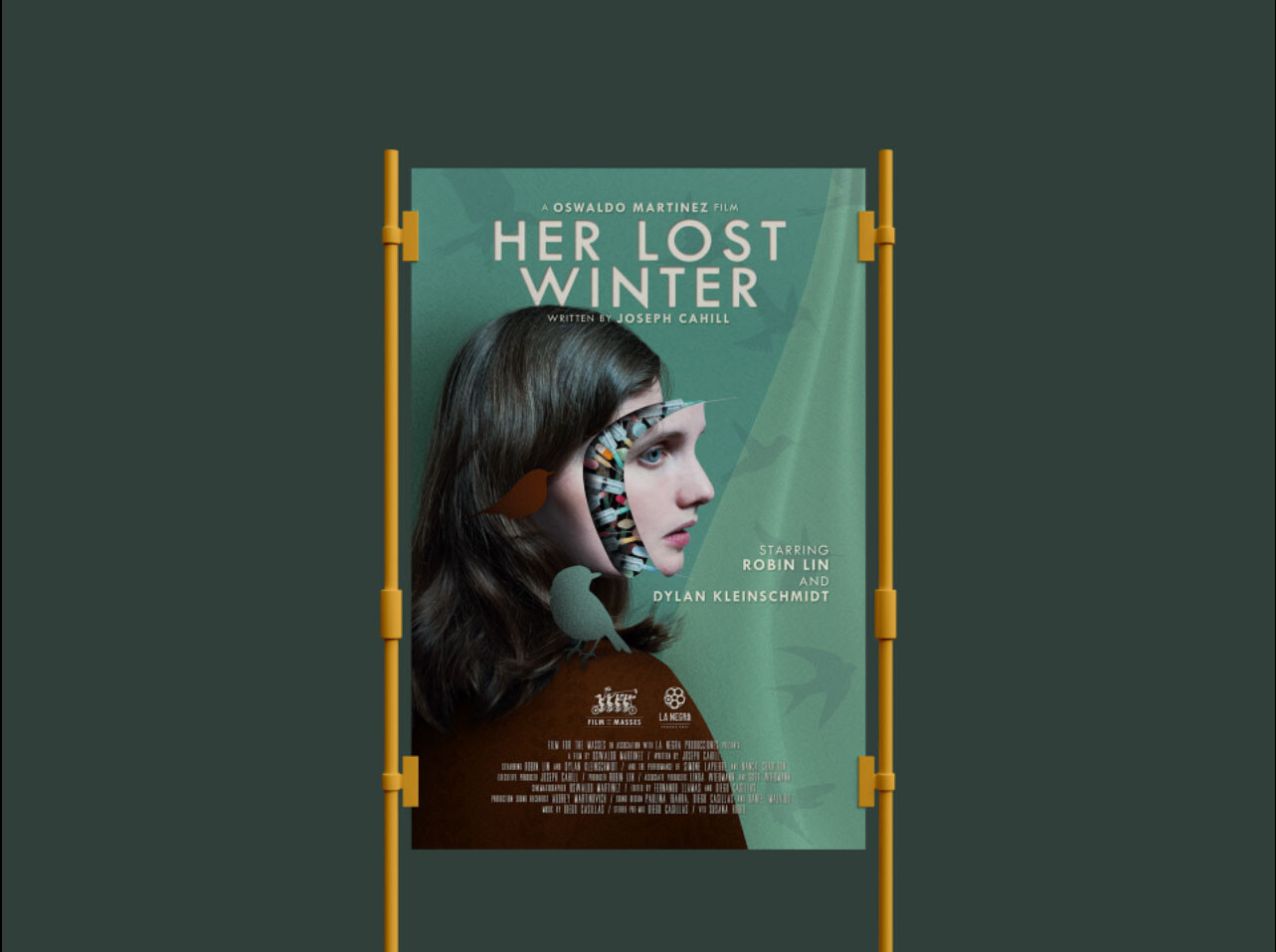 ArtStation - HER LOST WINTER POSTER
