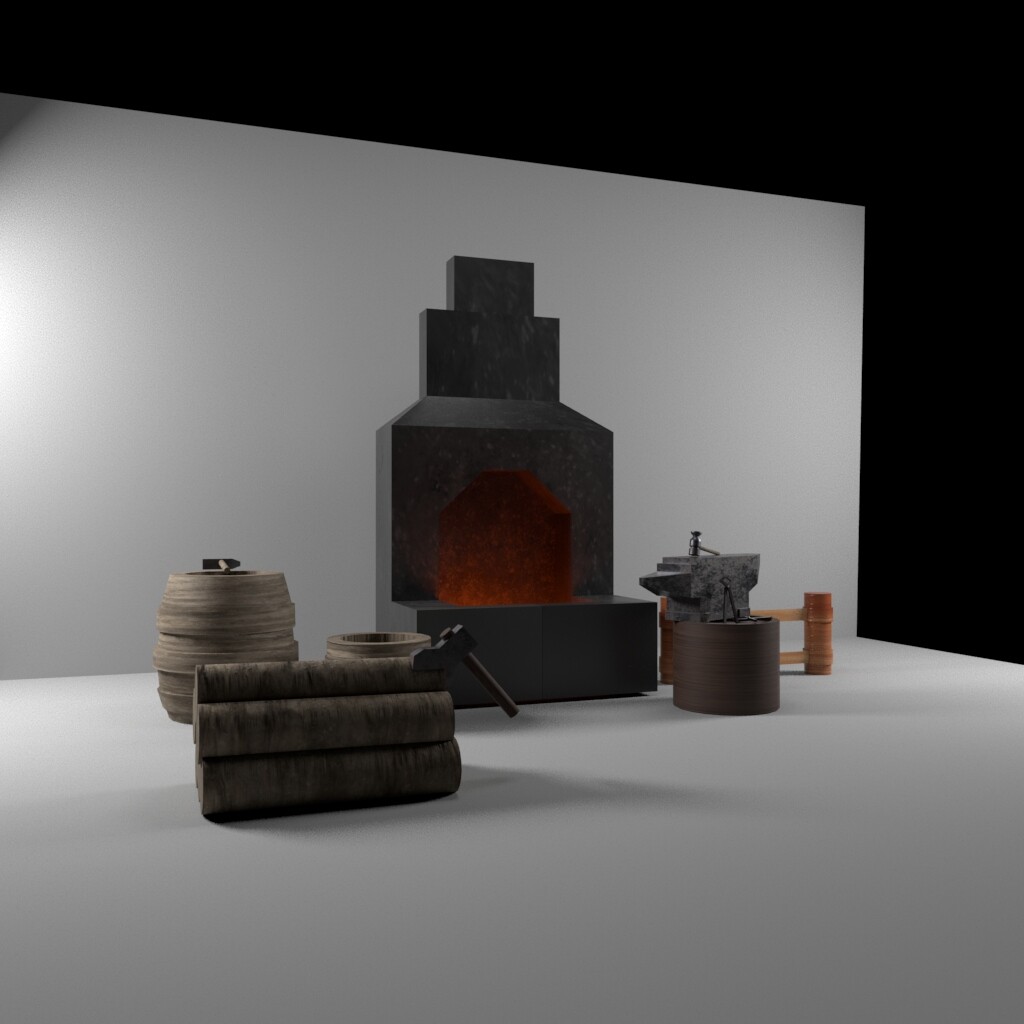 ArtStation - Blacksmith tools