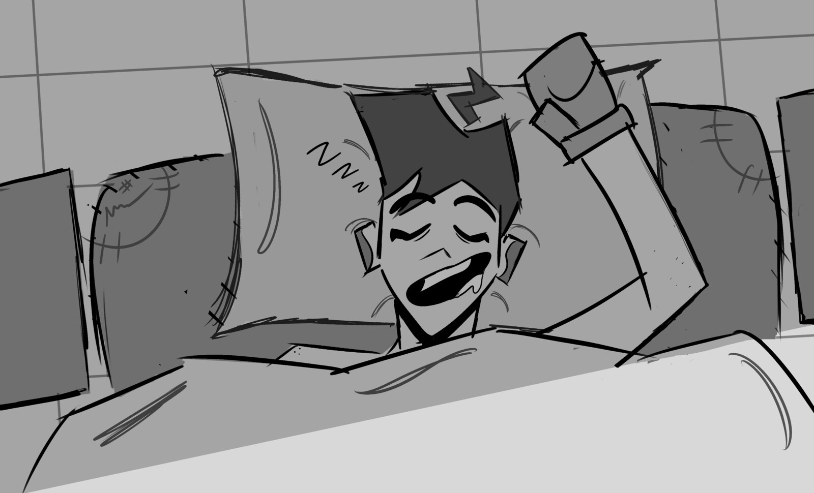 Max Shaw - Late night drawings