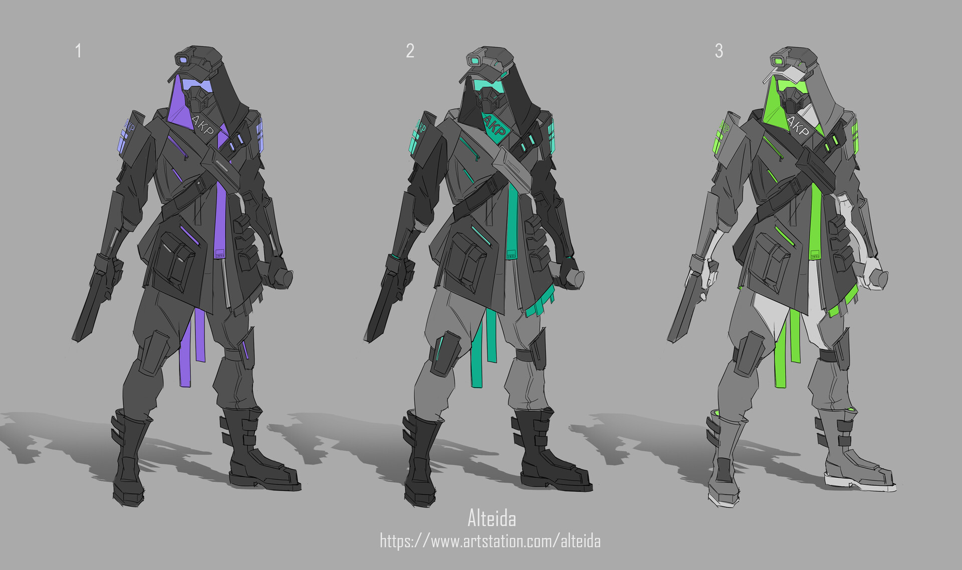 ArtStation - City Soldier V2