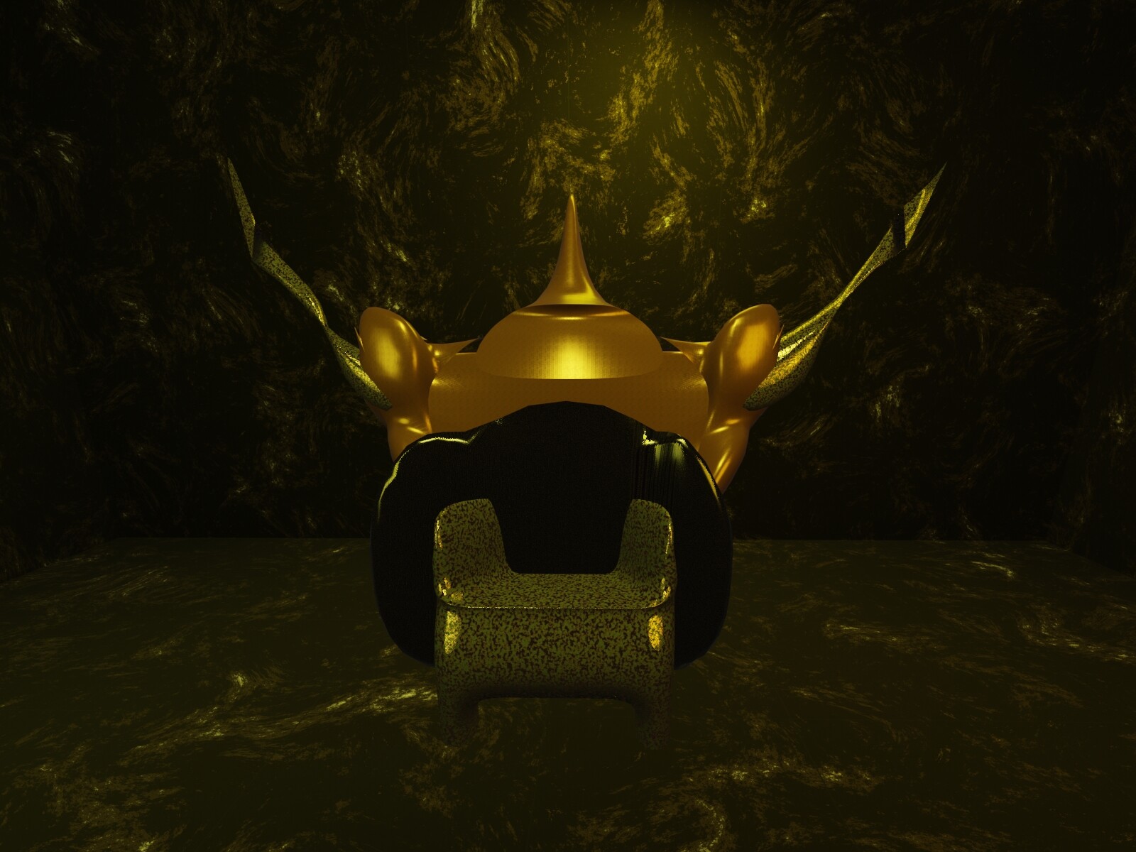 ArtStation - Fantasy chair & table