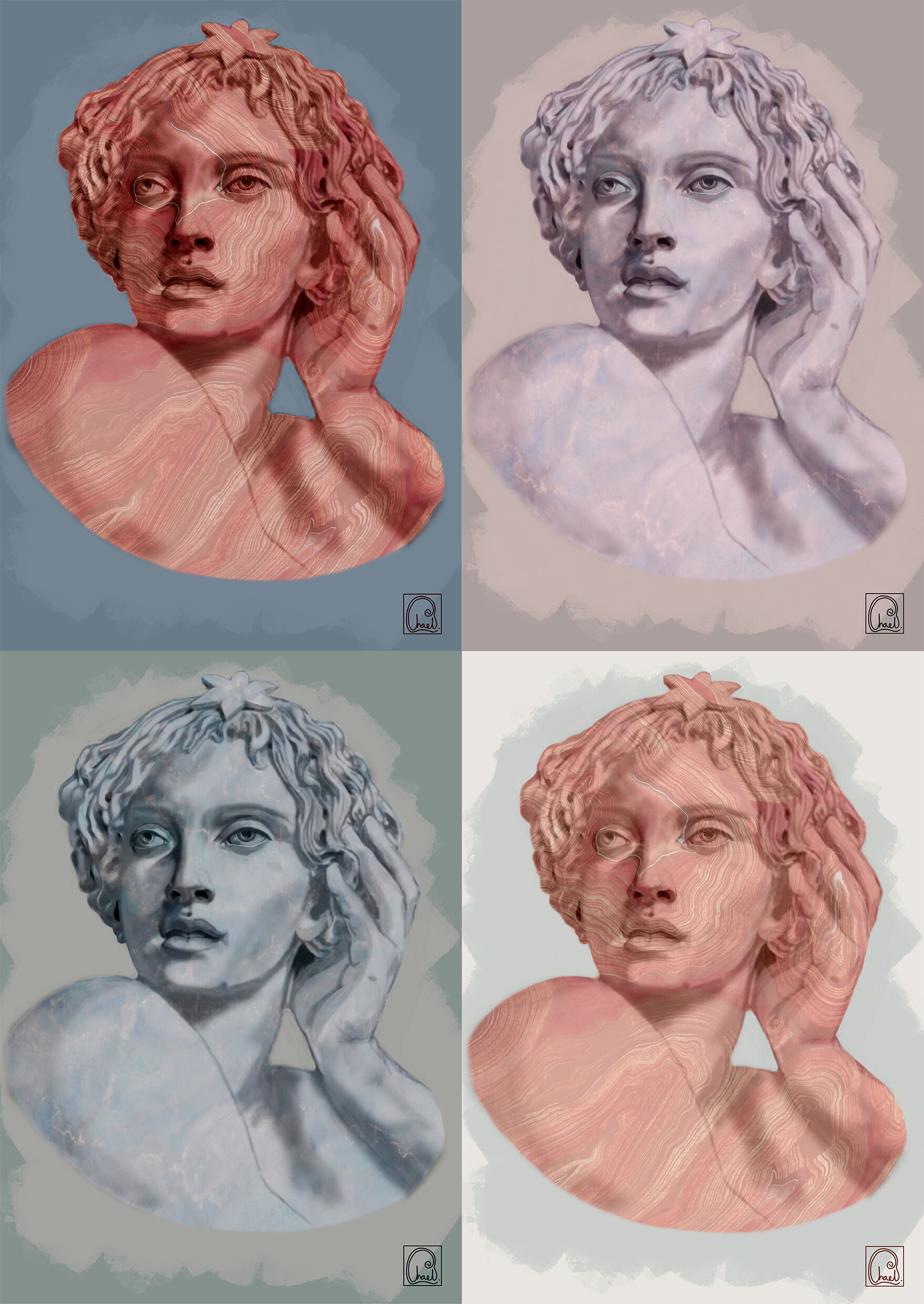 ArtStation - Female bust project