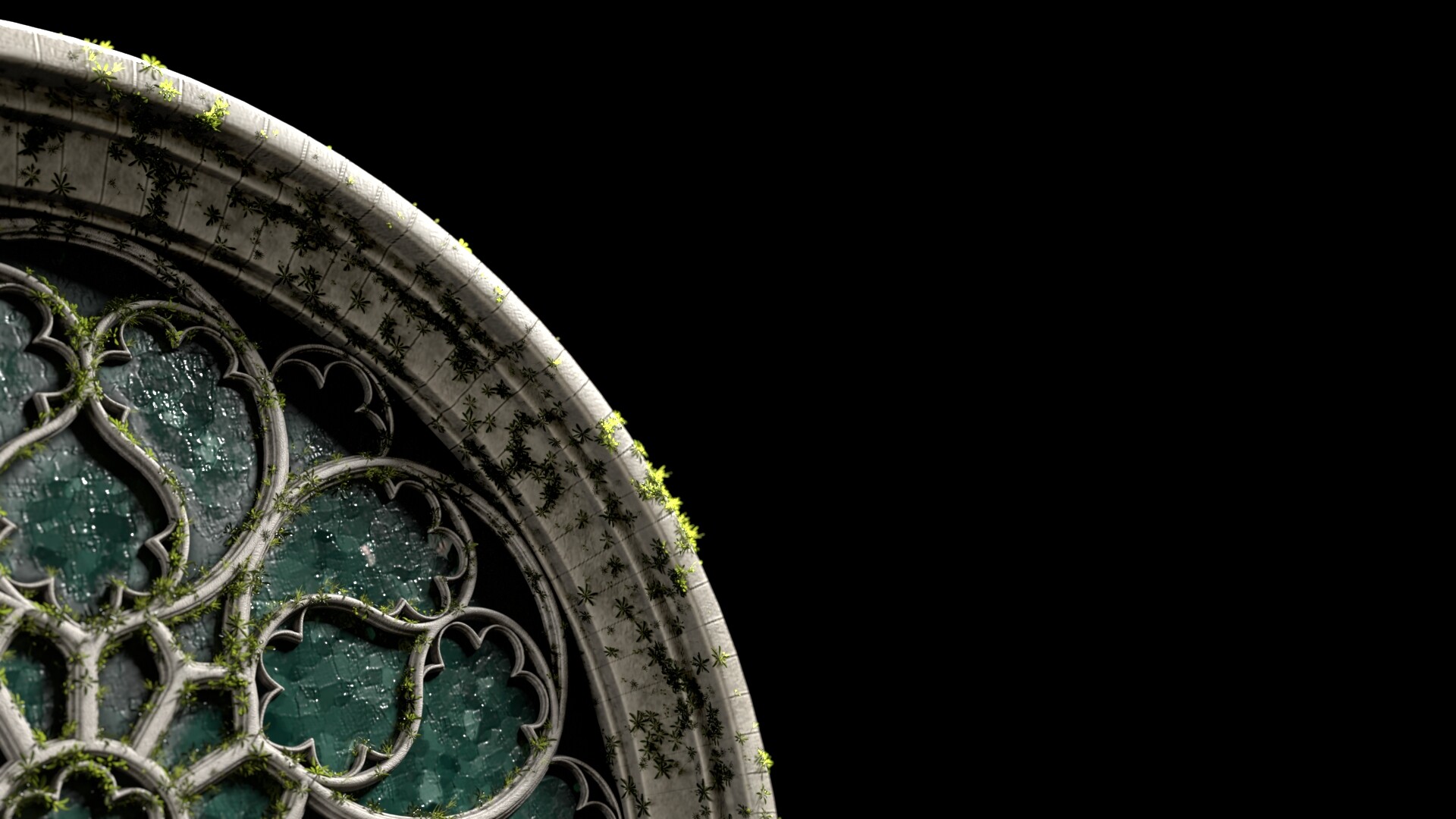 ArtStation - Rose window