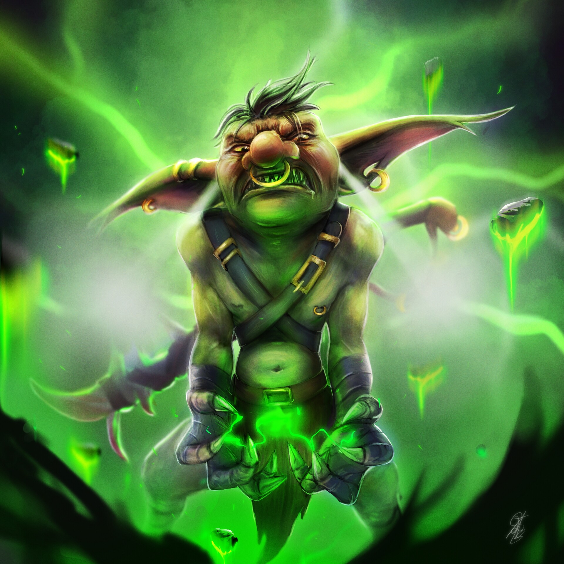 ArtStation - Devious Creatures Card Illustrations