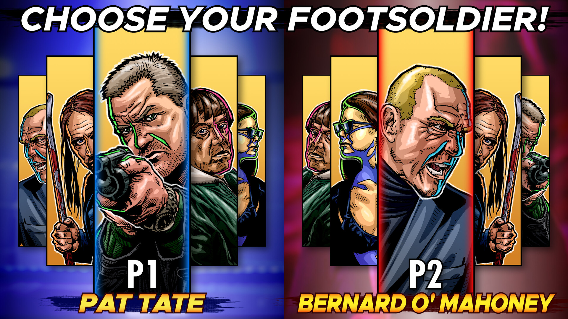 Ste Pickford - Illustration - Rise of the Footsoldier game cut-scenes & concept art