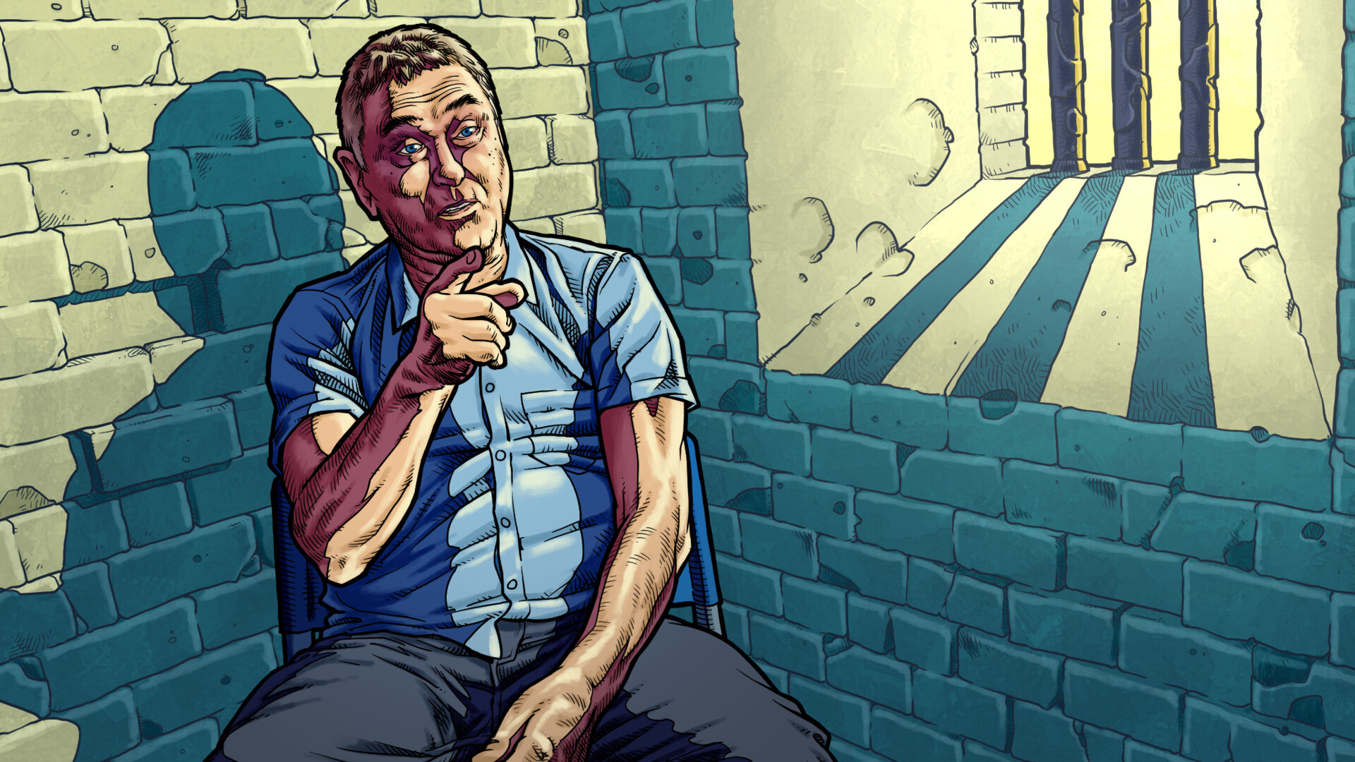 Ste Pickford - Illustration - Rise of the Footsoldier game cut-scenes ...