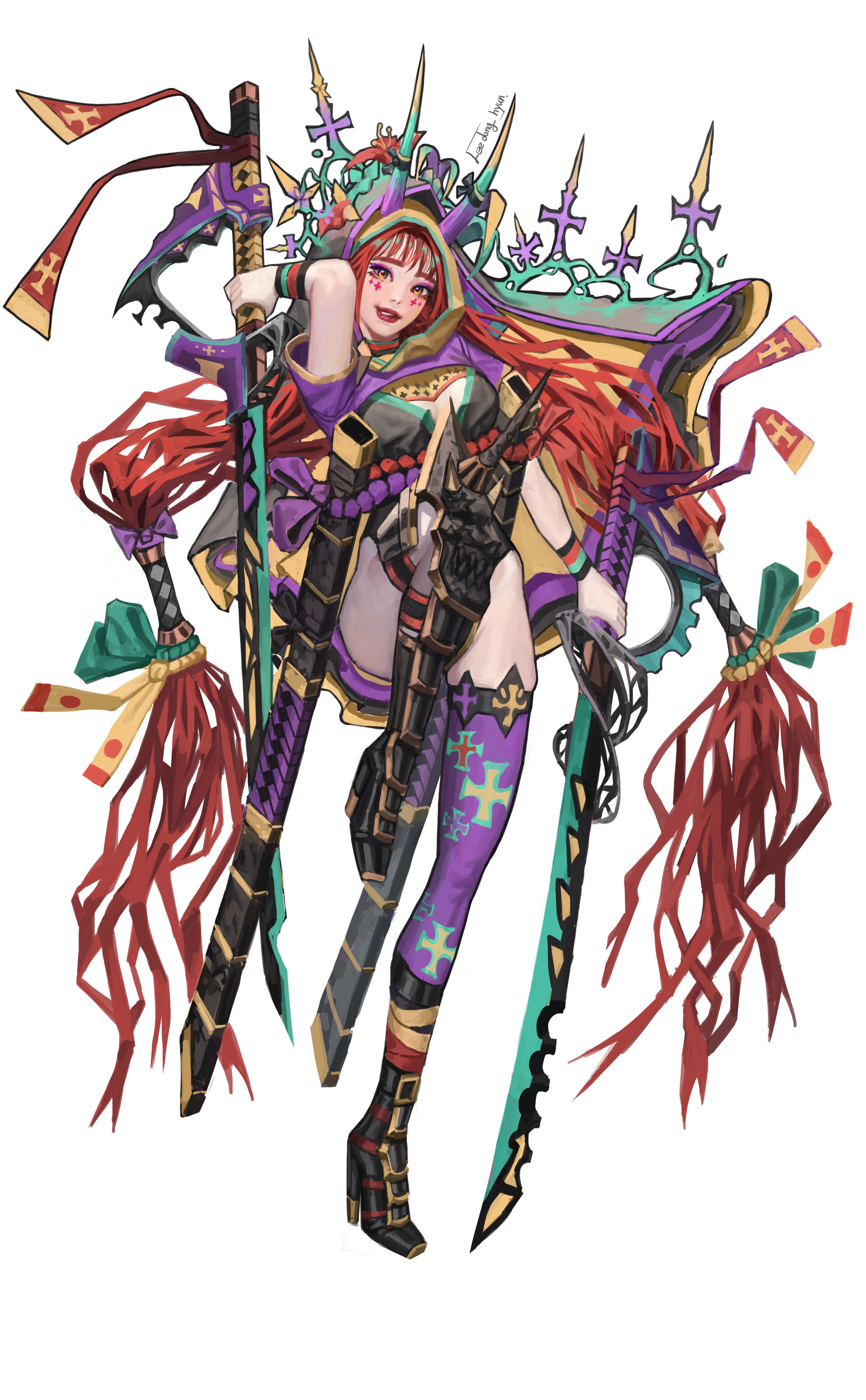 ArtStation - Twin swords